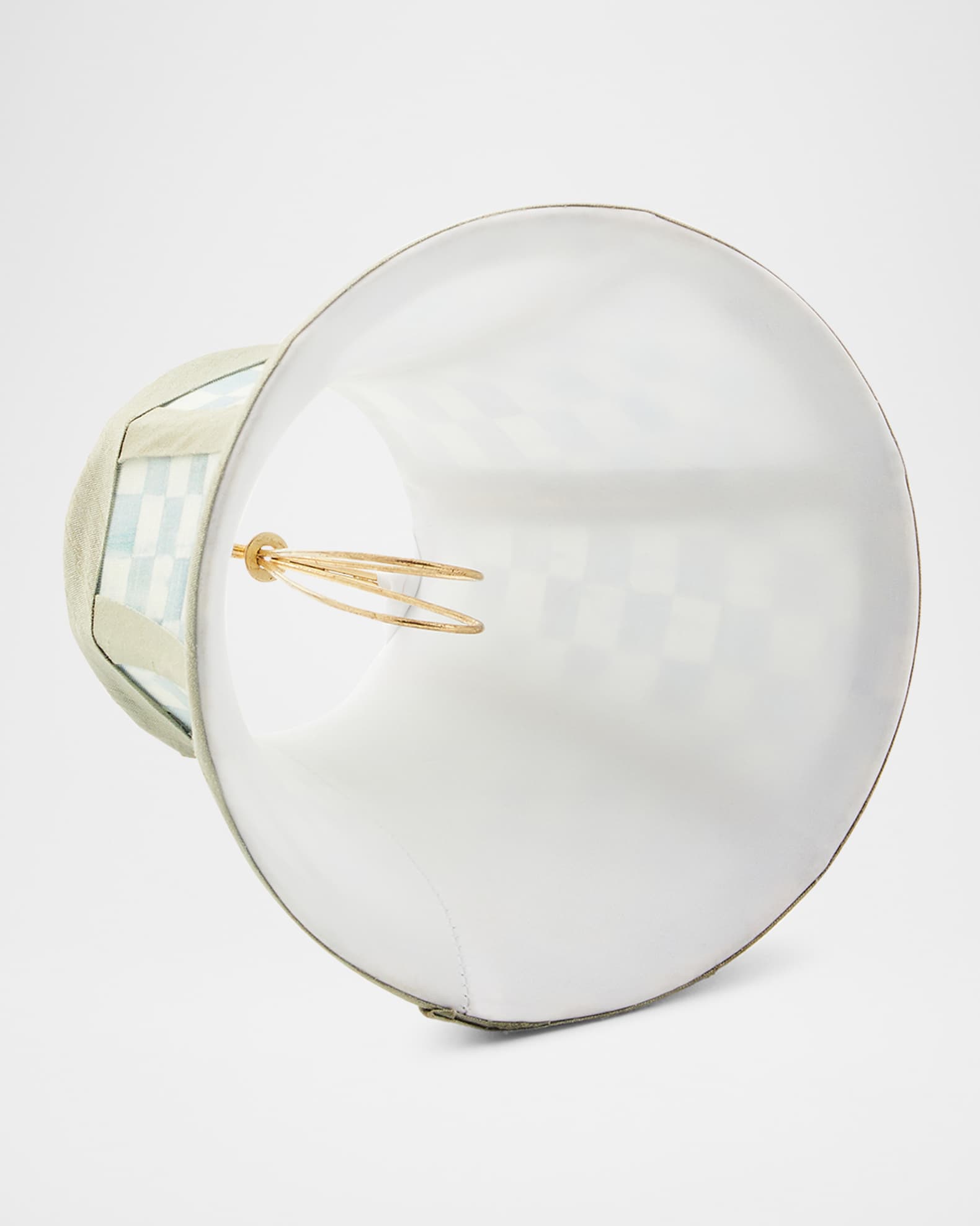 MacKenzie-Childs Sterling Check Chandelier Shade | Horchow