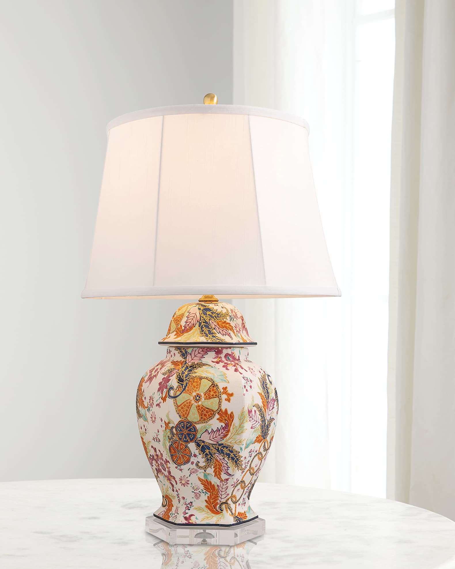 Port 68 Tobacco Leaf 28" Table lamp | Horchow