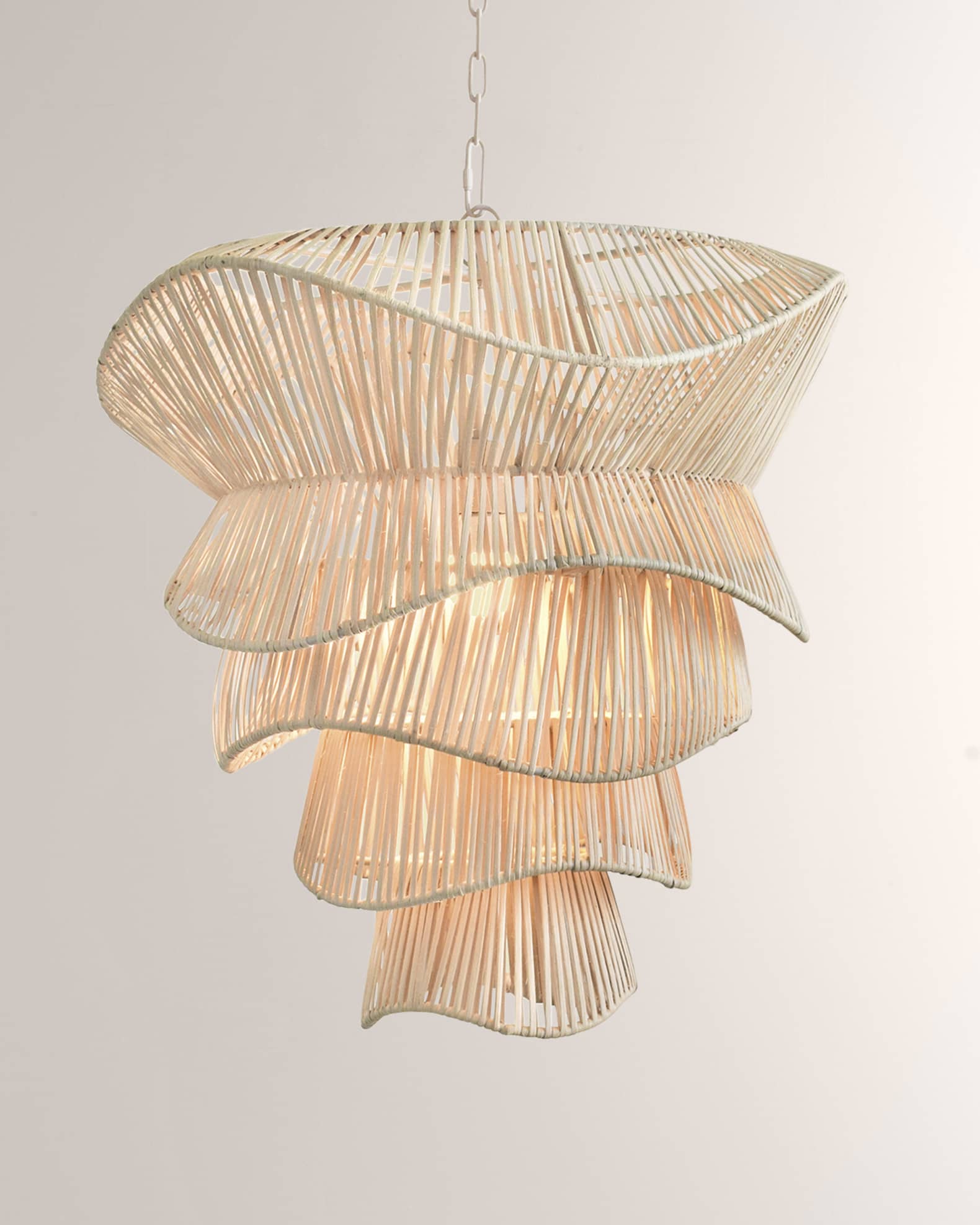Worlds Away Cambry 25.5" Tiered Organic Chandelier | Horchow