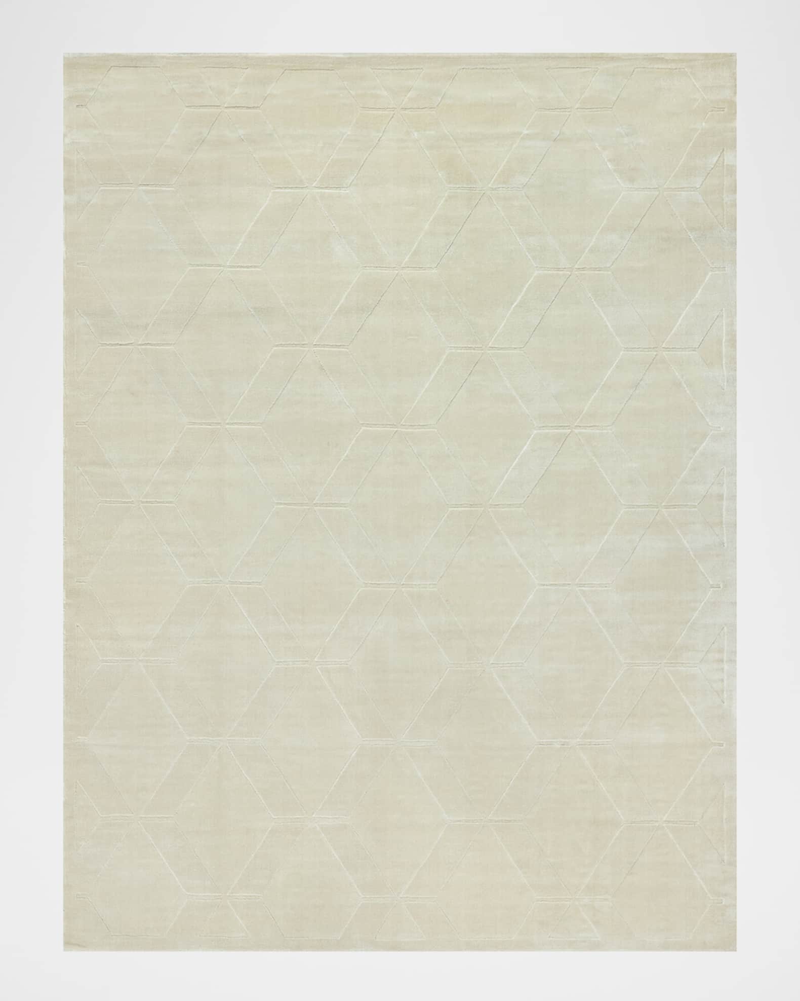 Exquisite Rugs Brunello Hand-Loomed Light Beige Rug, 8' x 10' | Horchow