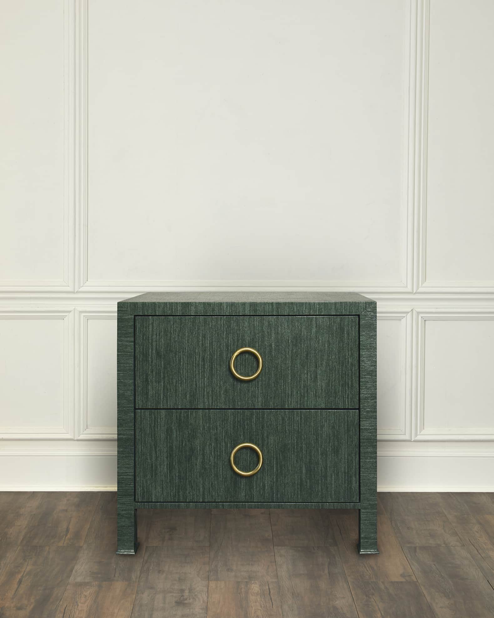 Worlds Away Edelman 2-Drawer Side Table | Horchow