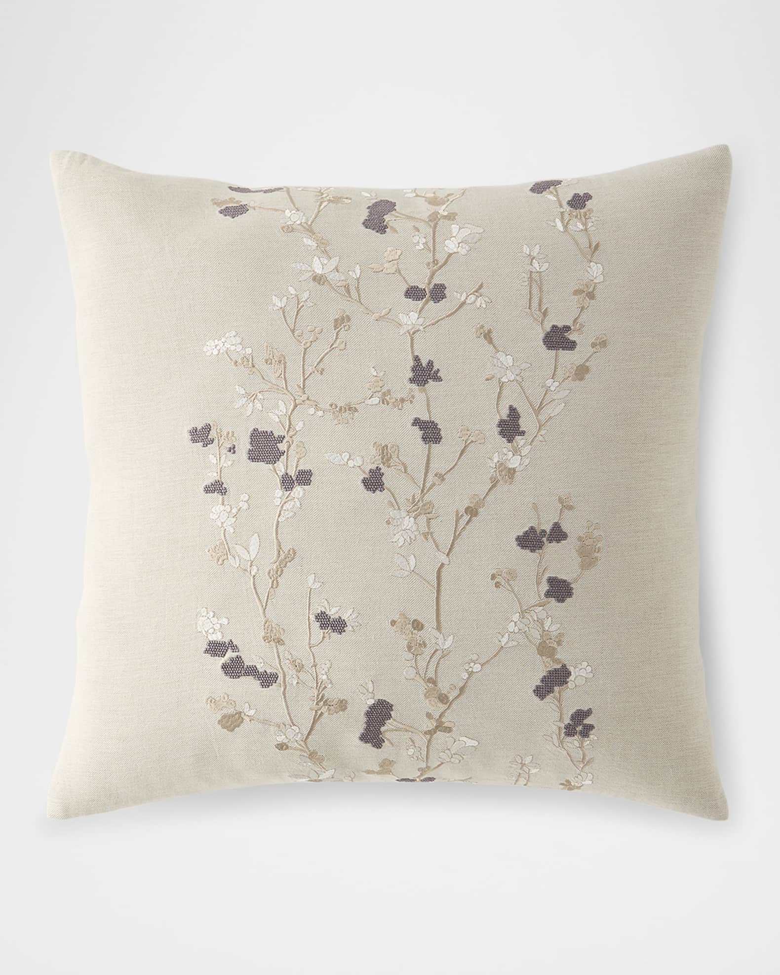 Callisto Home Nieporte Floral Decorative Pillow, 22" Square | Horchow