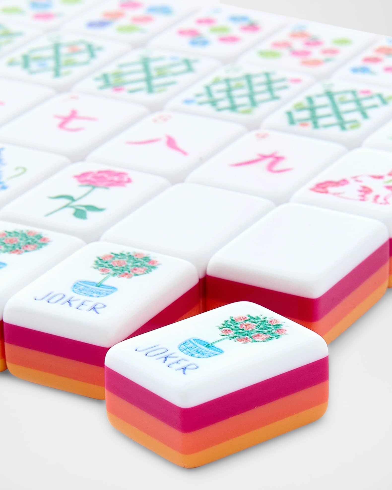 OH MY MAHJONG Sunset Mahjong Tiles Set | Horchow