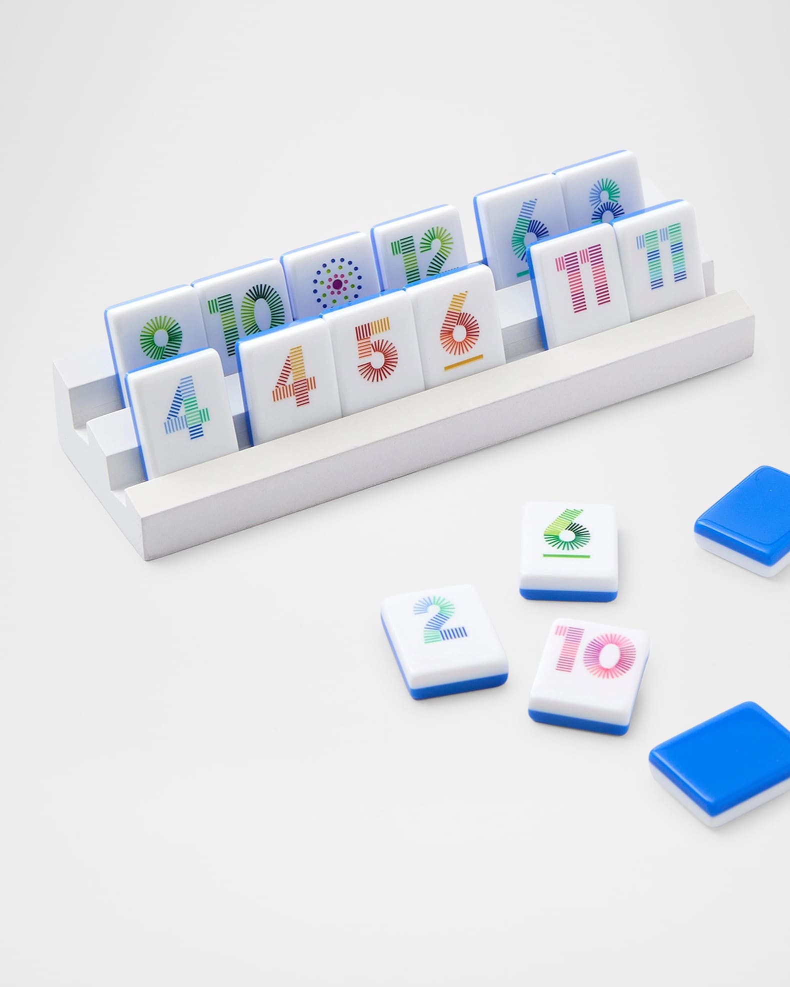 OH MY MAHJONG Cerulean Oh My Rummi Set | Horchow