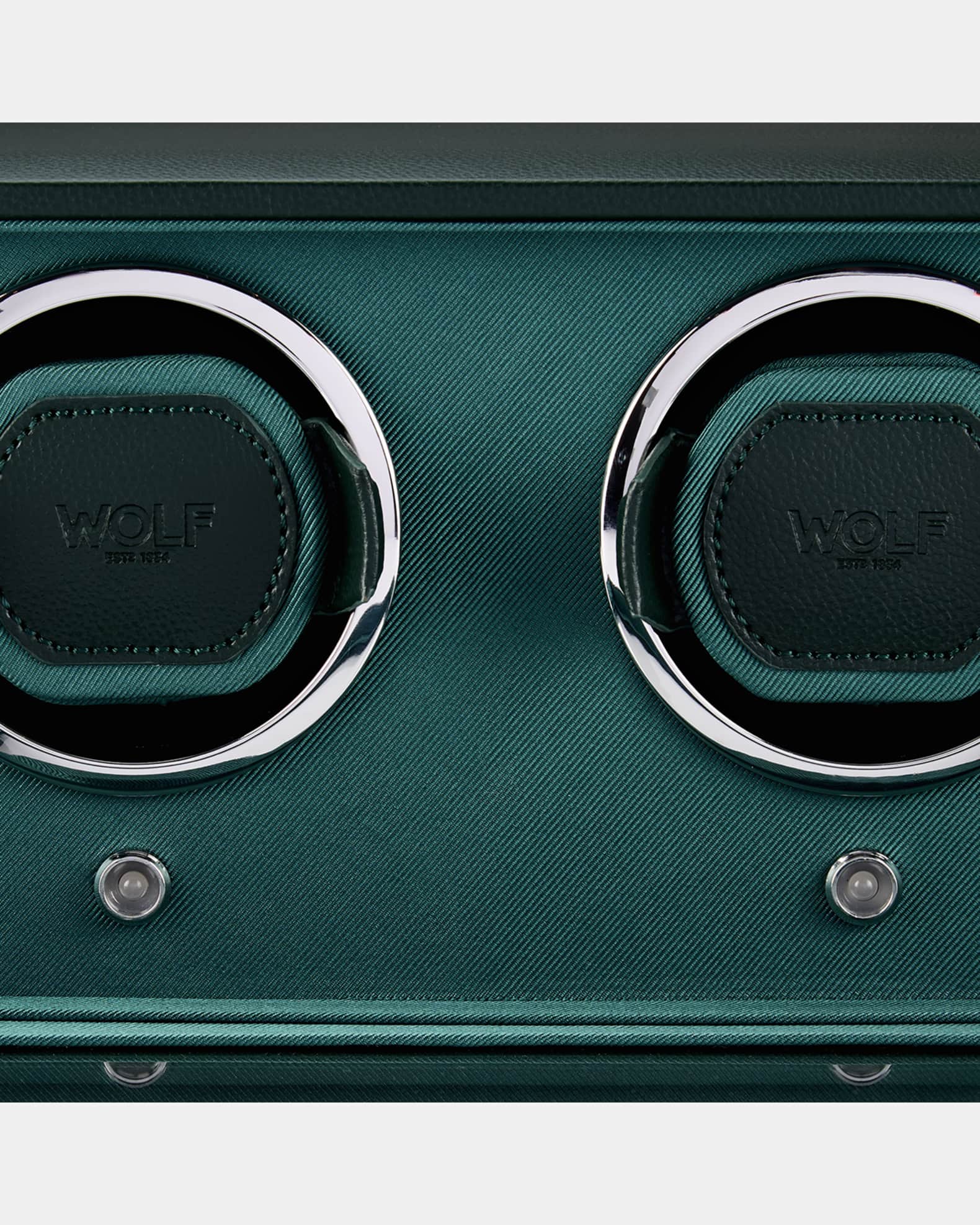 WOLF Cub Double Watch Winder with Cover | Horchow