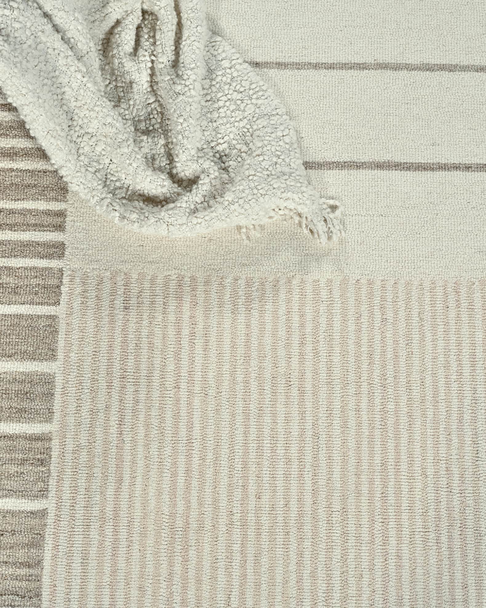 Exquisite Rugs Castine Hand-Tufted Beige Rug, 10' x 14' | Horchow