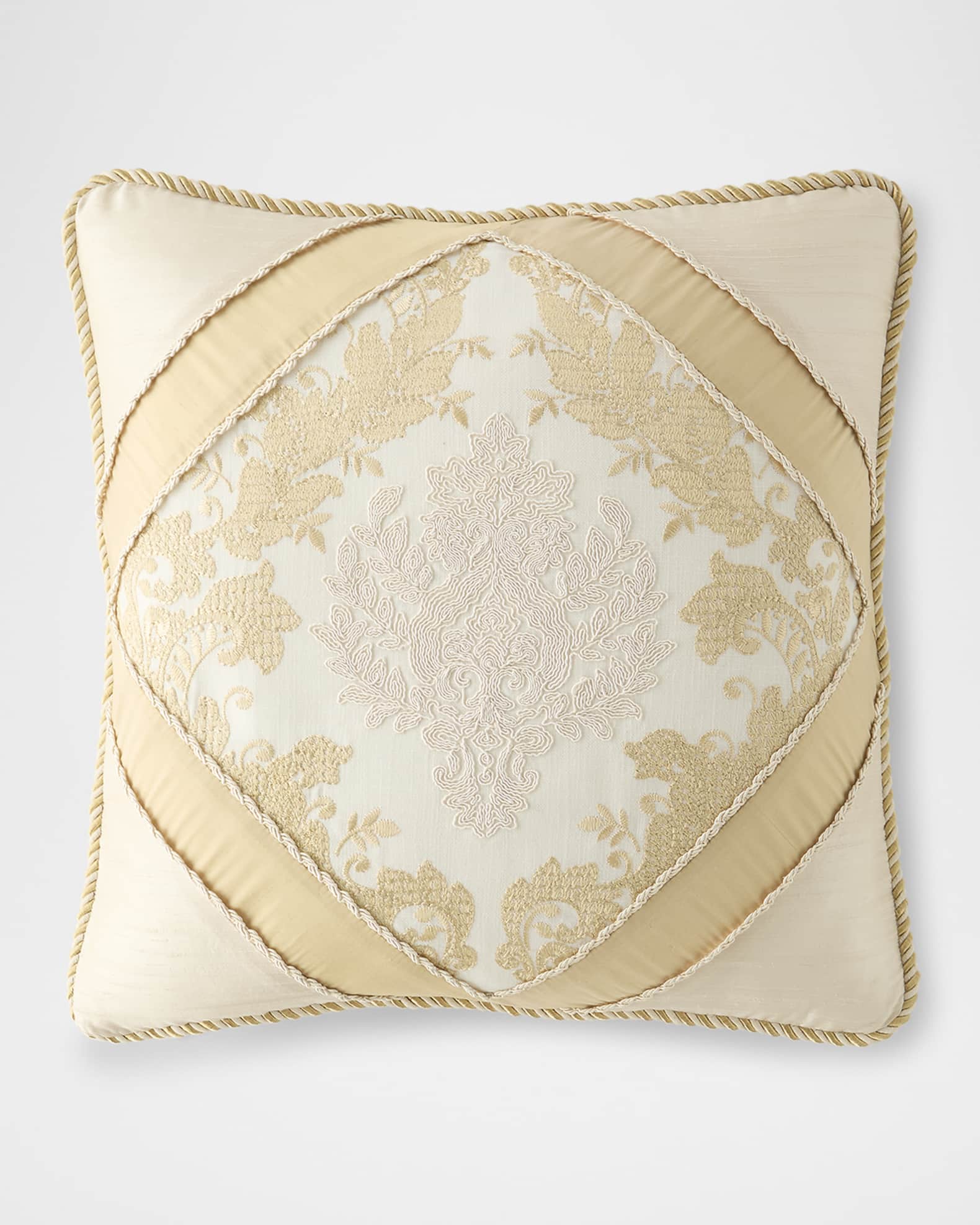 Austin Horn Collection Caroline Framed Pillow, 19" Square | Horchow