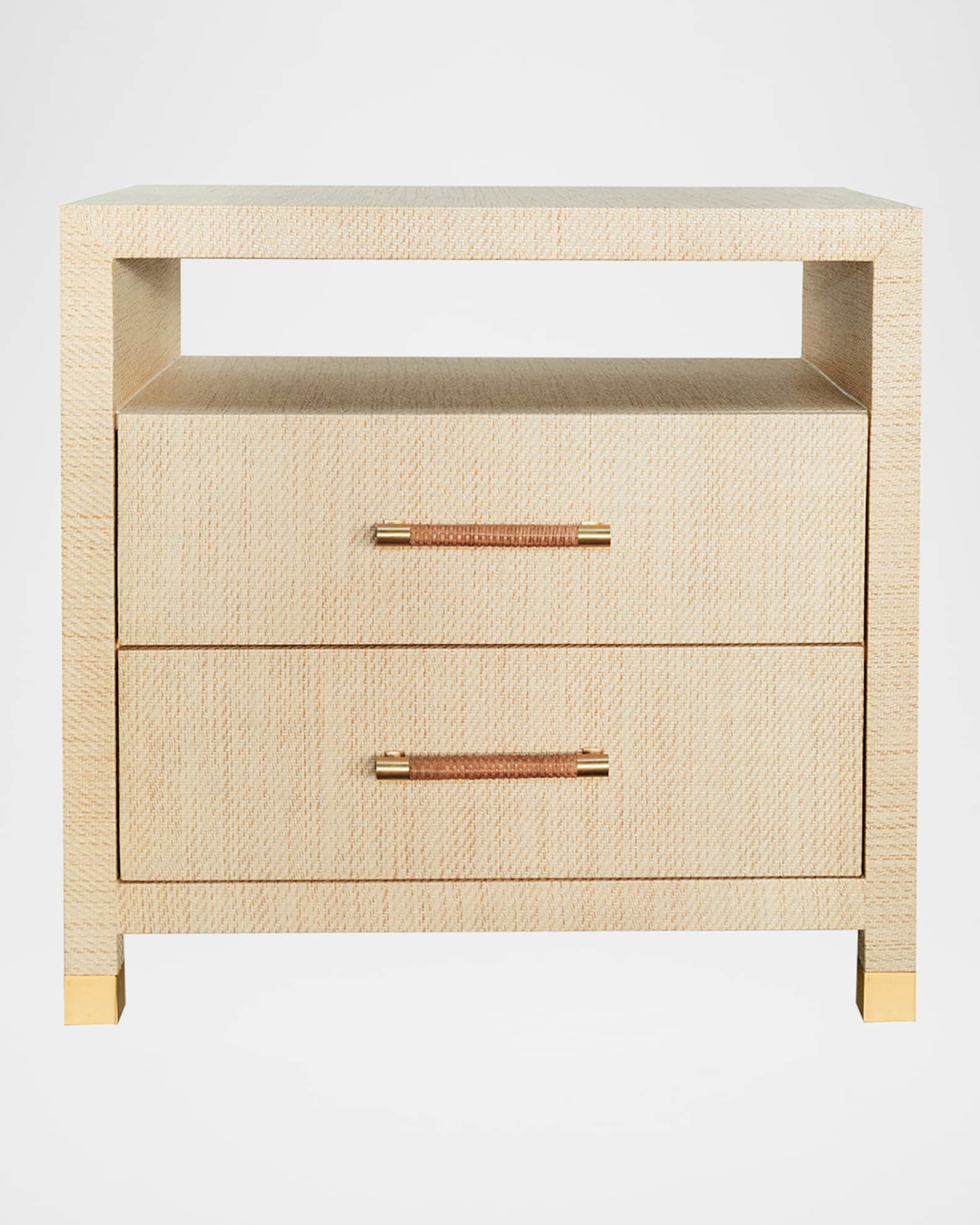 Worlds Away Hancock 2-Drawer Side Table | Horchow