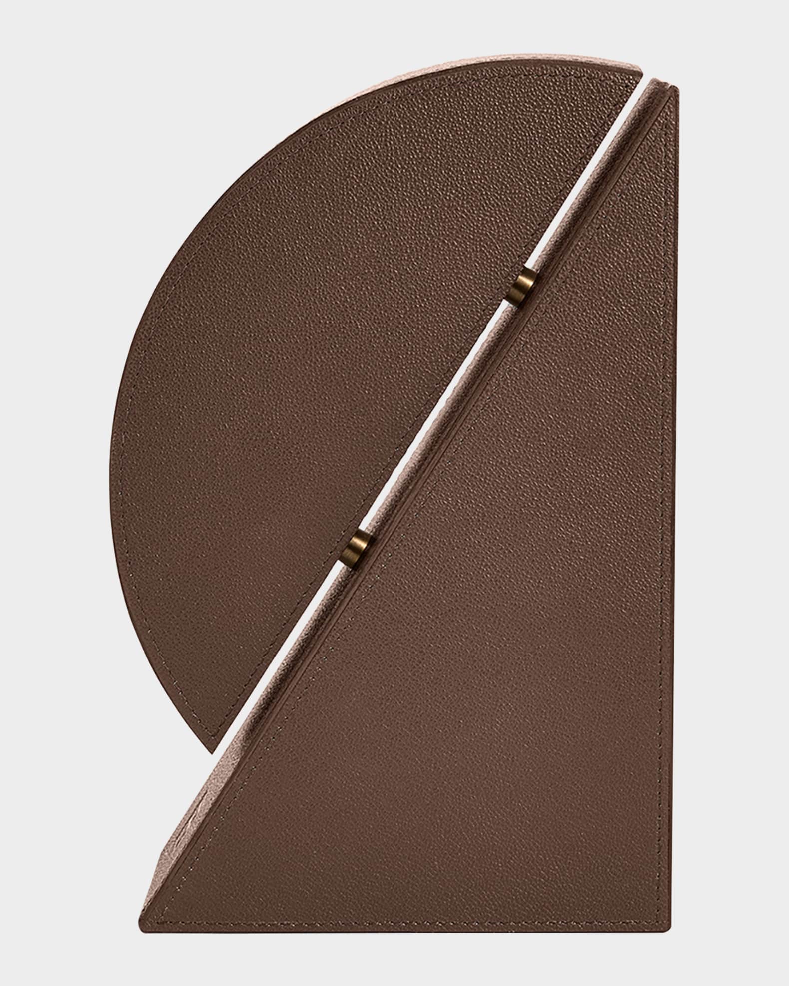 Assouline Cubist R Leather Bookend | Horchow