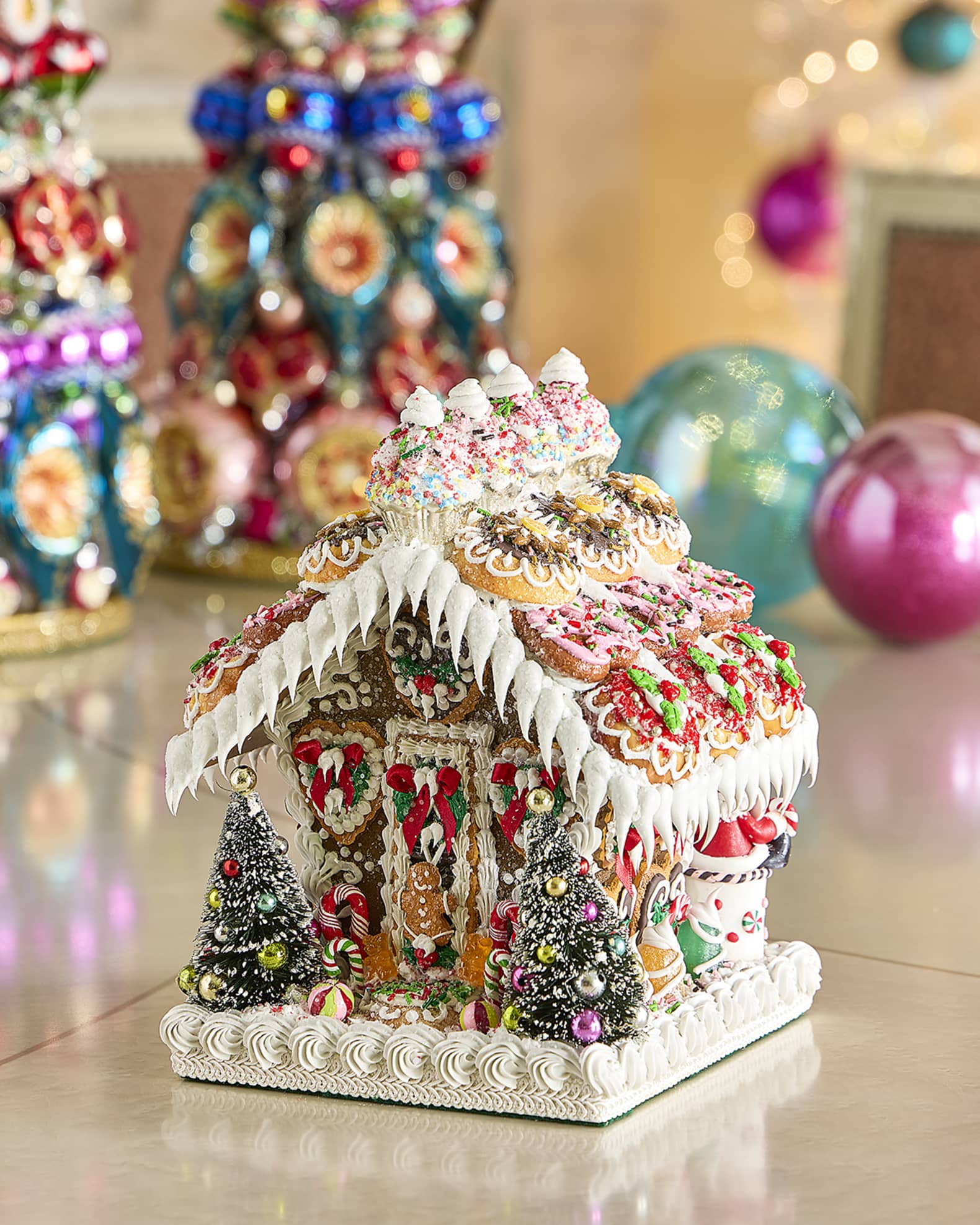 Sweet Savannah Small Gingerbread House | Horchow