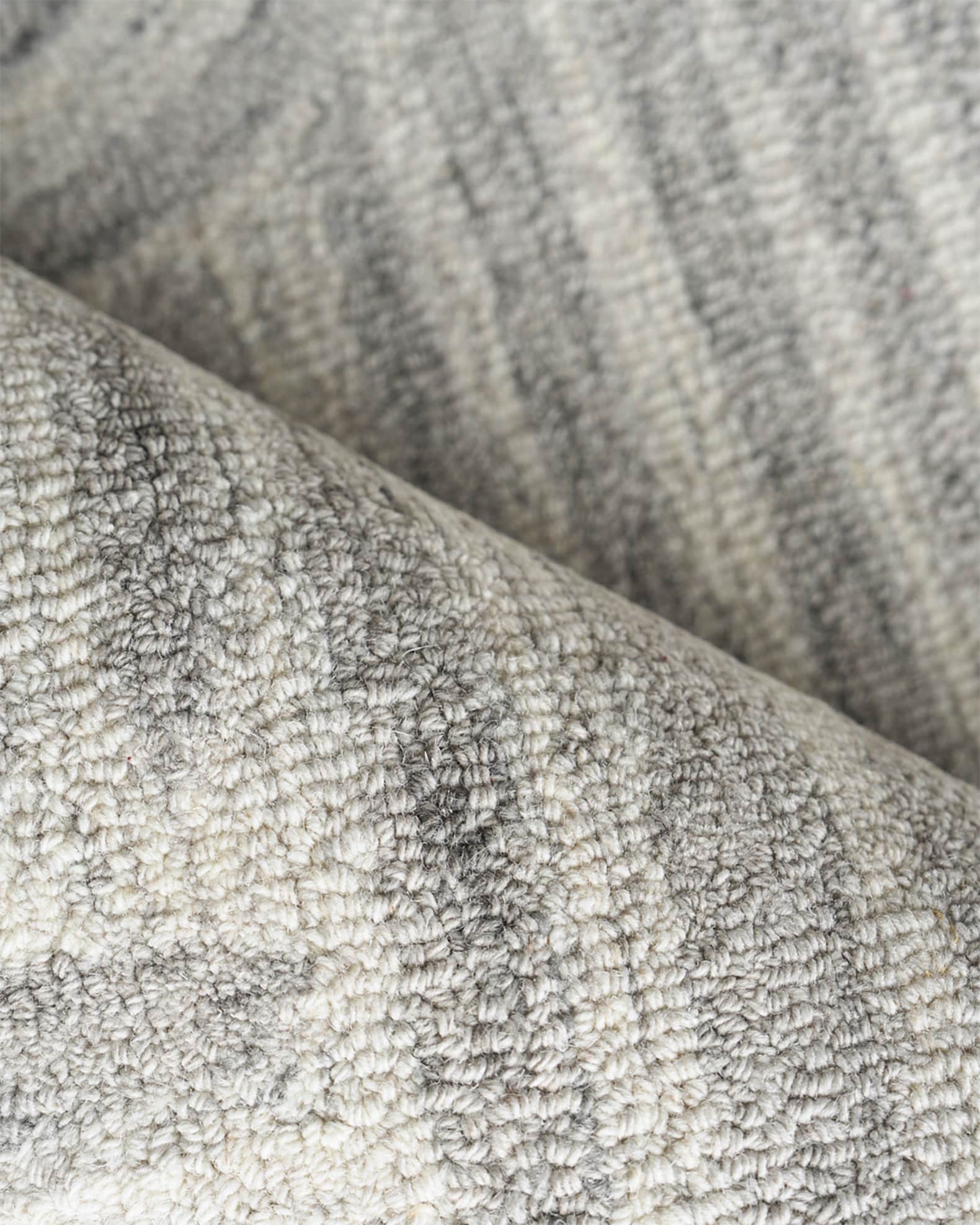 Exquisite Rugs Juno Hand-Tufted Gray/Ivory Rug, 12' x 15' | Horchow