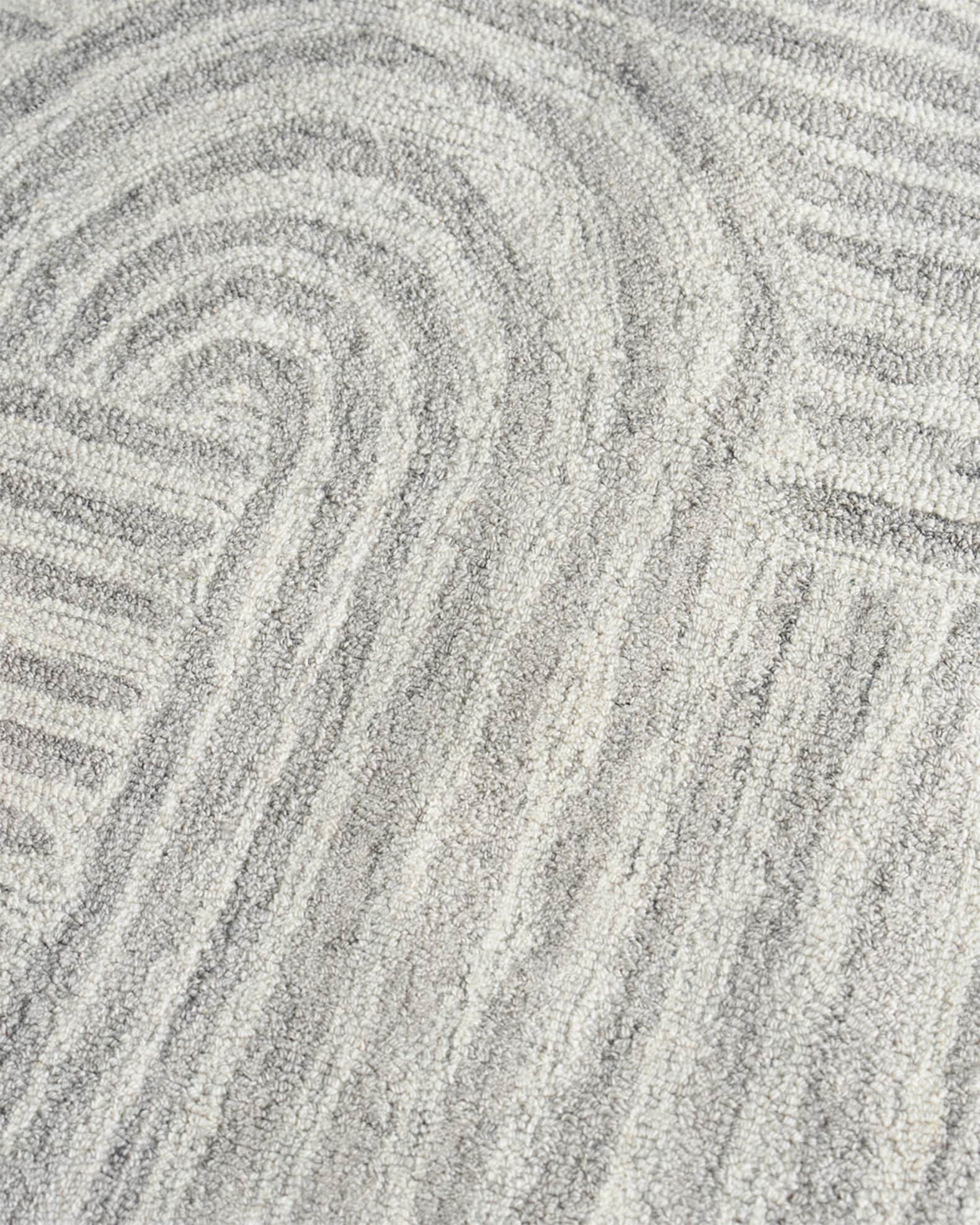 Exquisite Rugs Juno Hand-Tufted Gray/Ivory Rug, 12' x 15' | Horchow