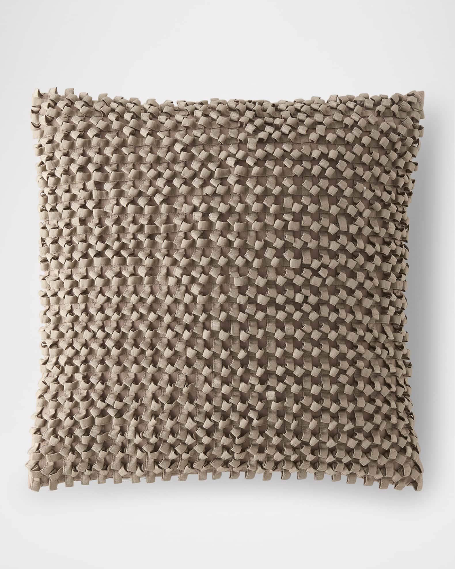 Donna Karan Home Loop Decorative Pillow, 18" Square | Horchow