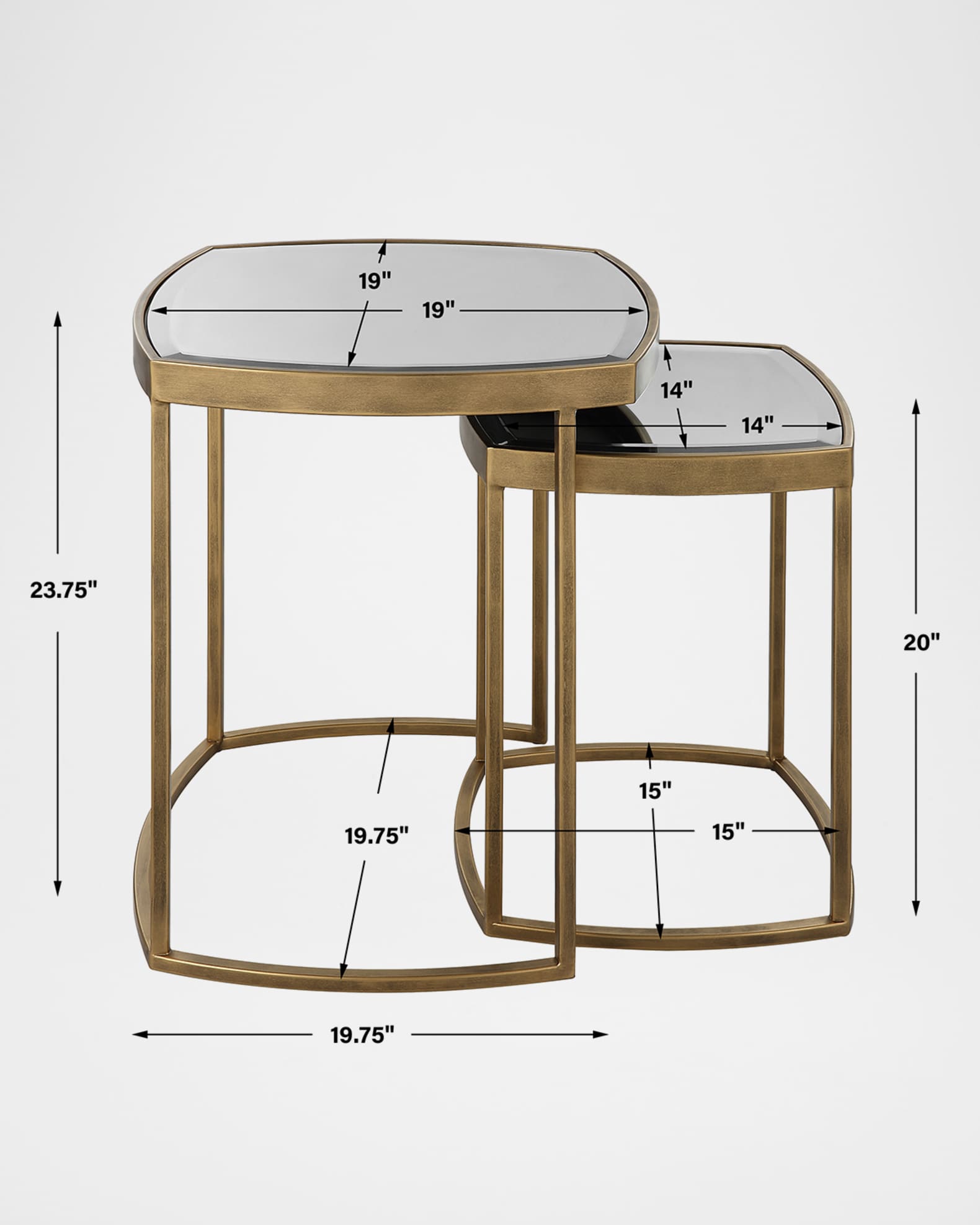 The Uttermost Co Vista Nesting Tables, Set of 2 | Horchow