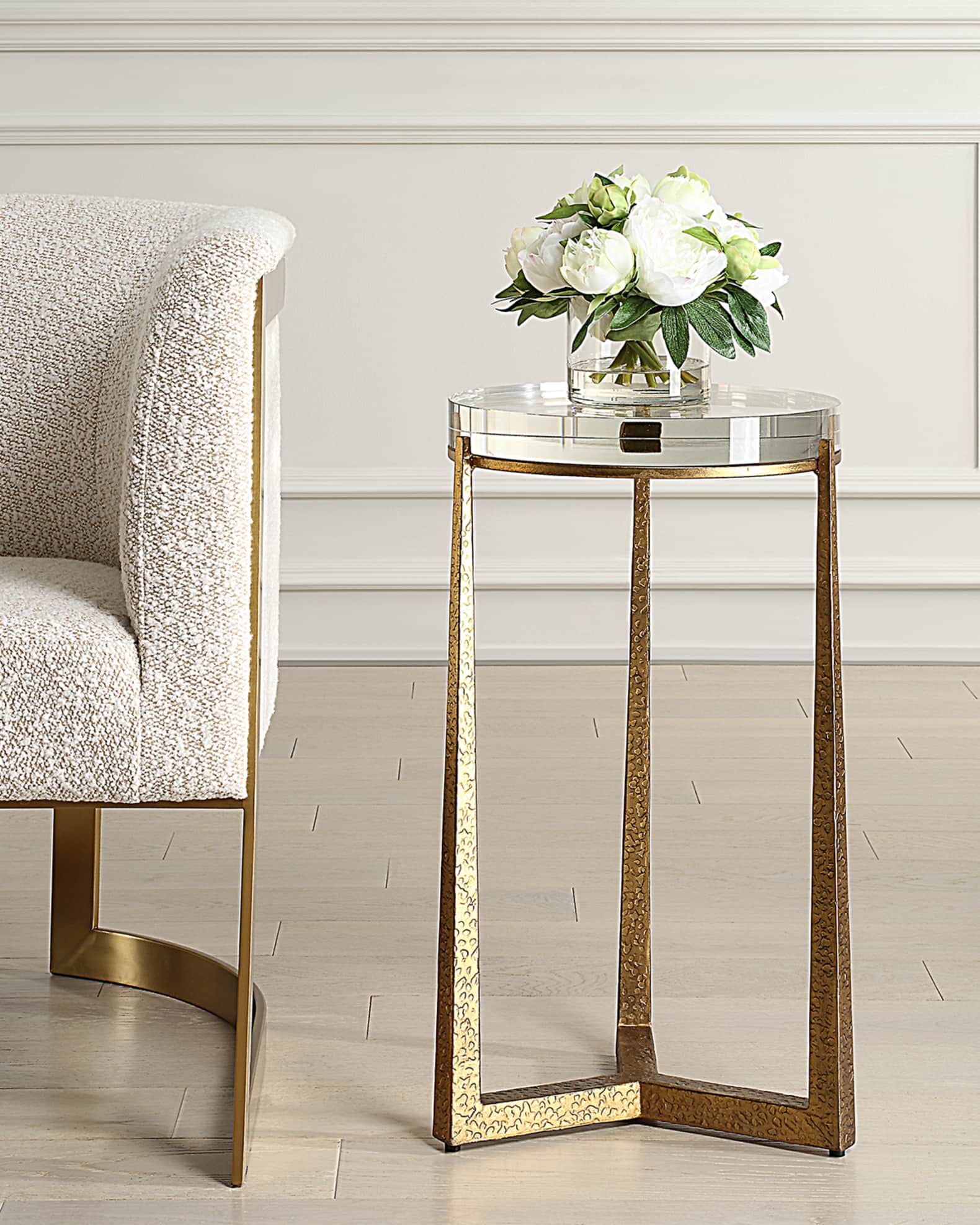 The Uttermost Co Midas Round Accent Table | Horchow