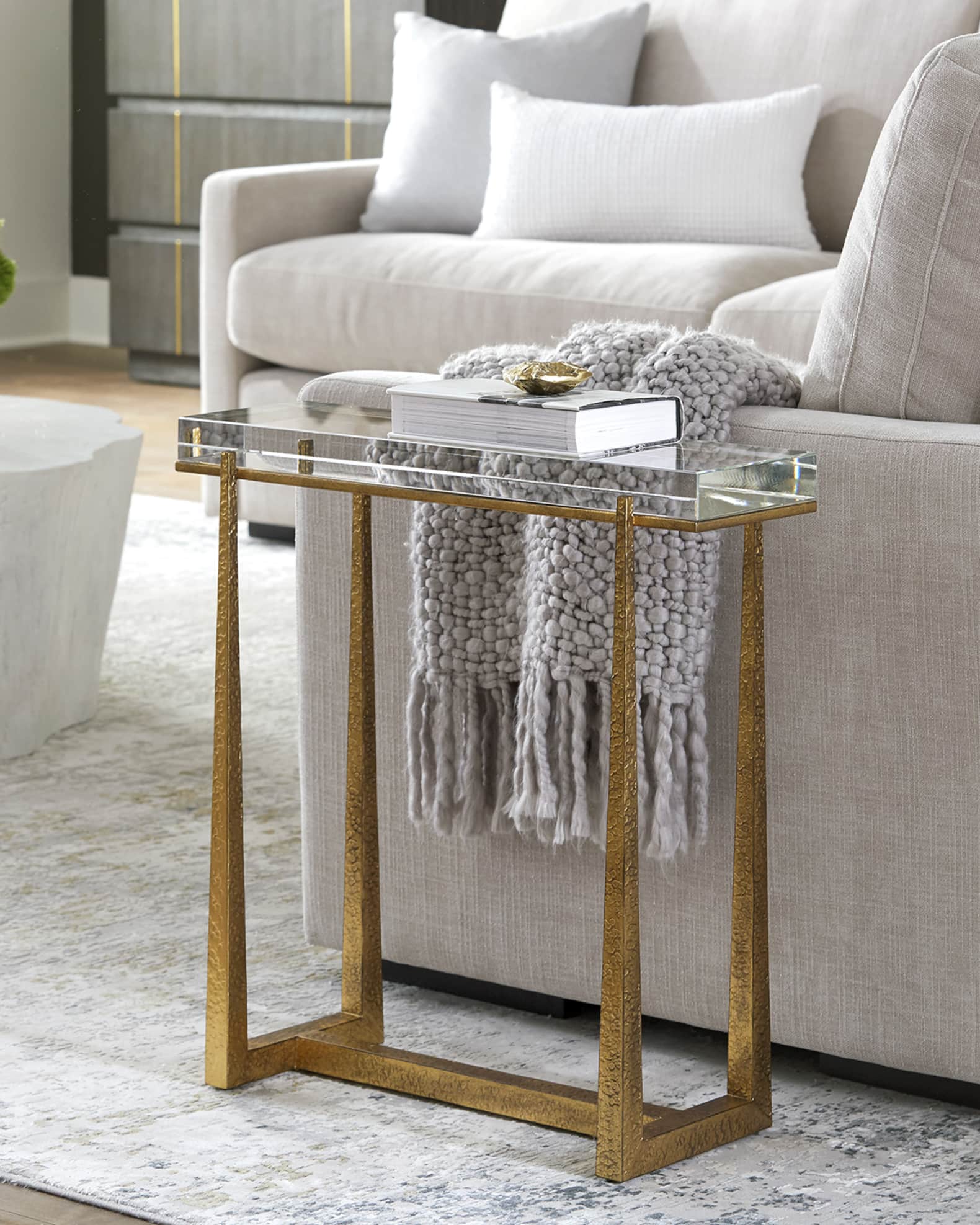 The Uttermost Co Midas Accent Table | Horchow