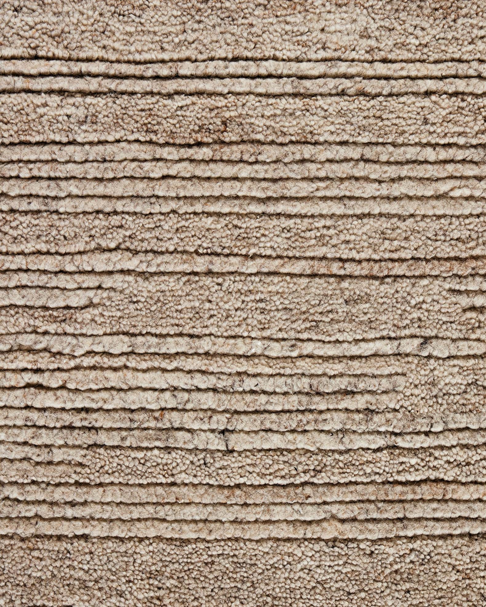 Four Hands Miro Taupe Hand-Knotted Rug, 10' x 14' | Horchow