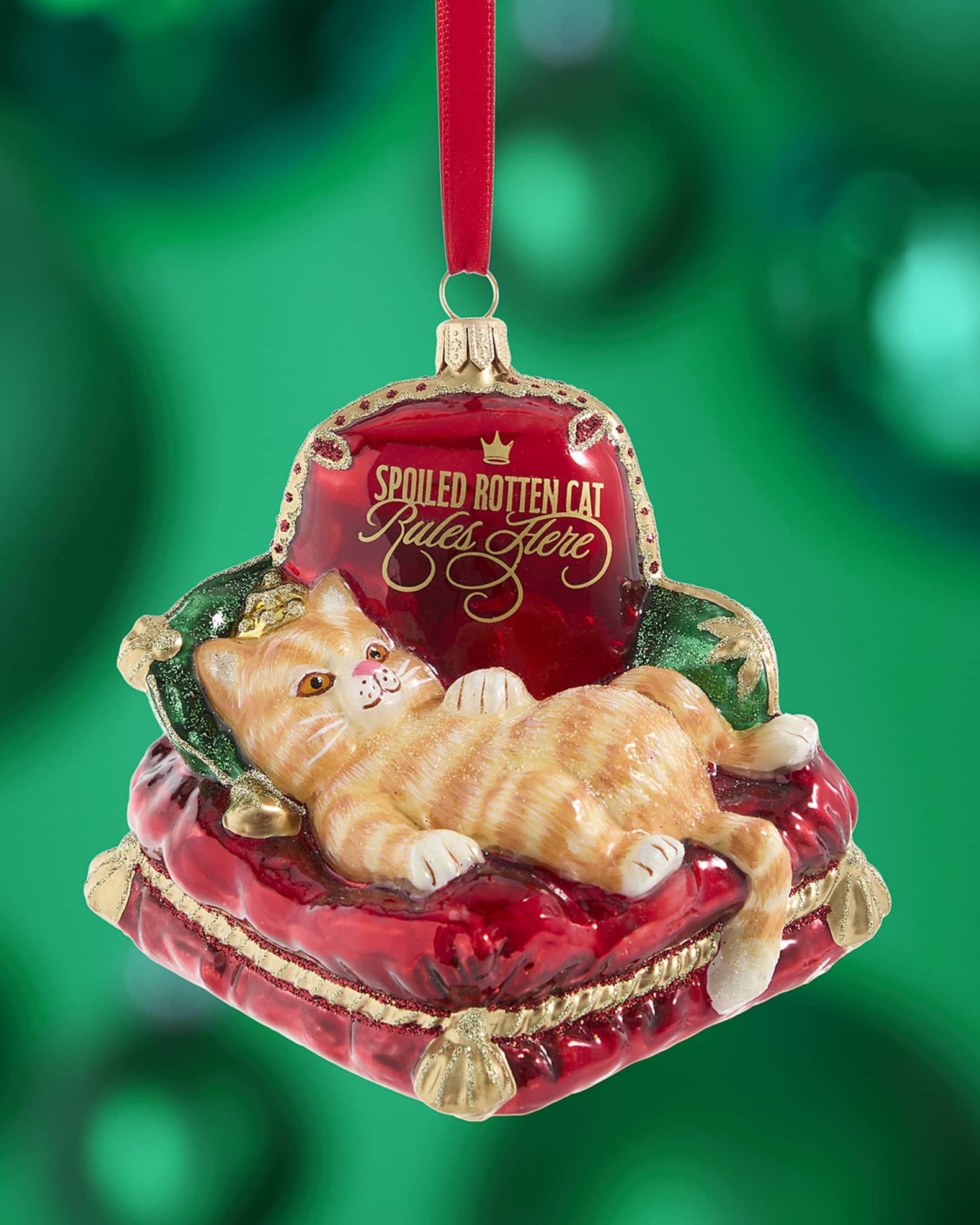 Joy To The World Collectibles "A Spoiled Rotten Cat Rules Here ...