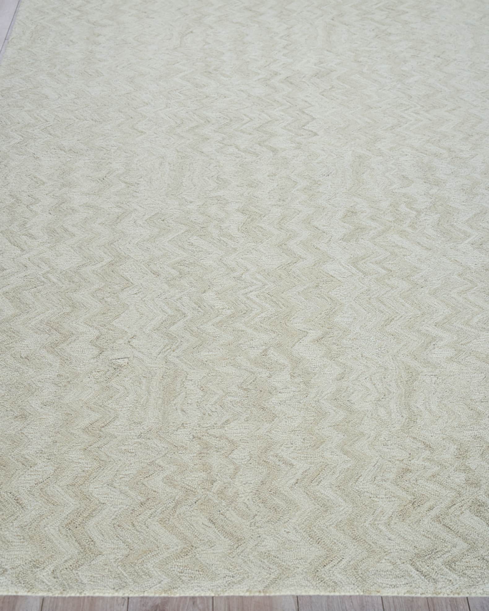 Exquisite Rugs Veneta Hand-Tufted Beige Rug, 8' x 10' | Horchow