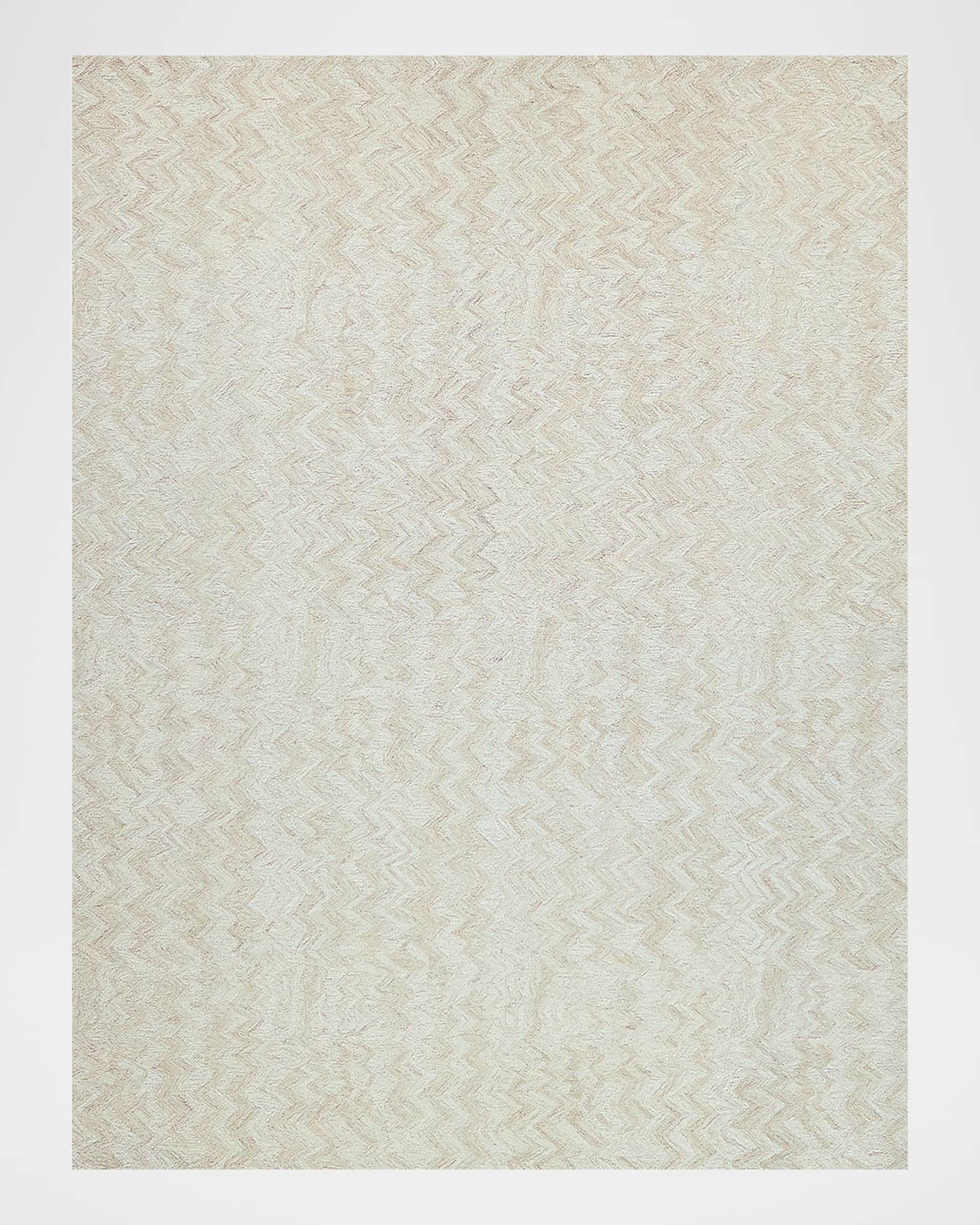Exquisite Rugs Veneta Hand-Tufted Beige Rug, 8' x 10' | Horchow