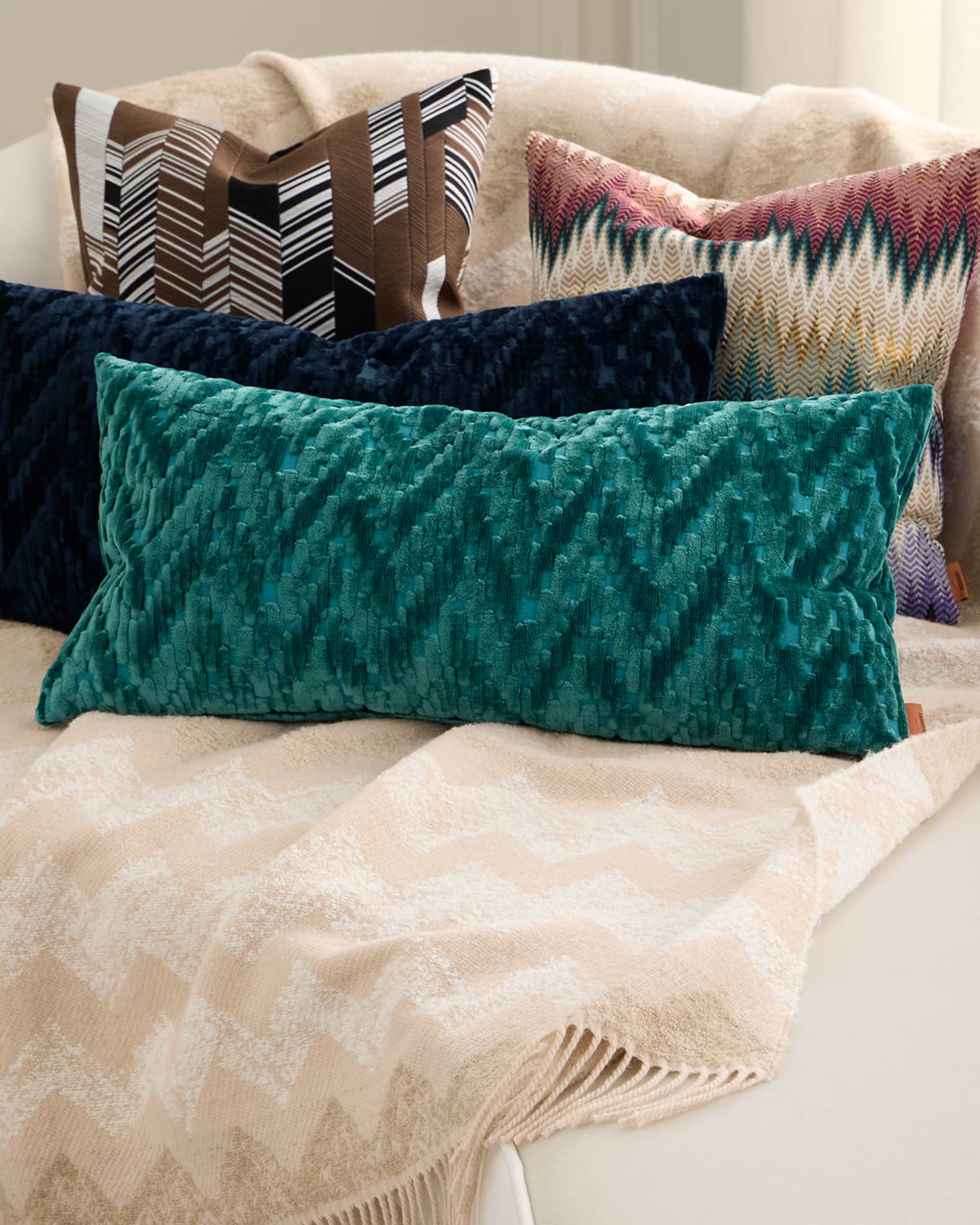 chevron cushion