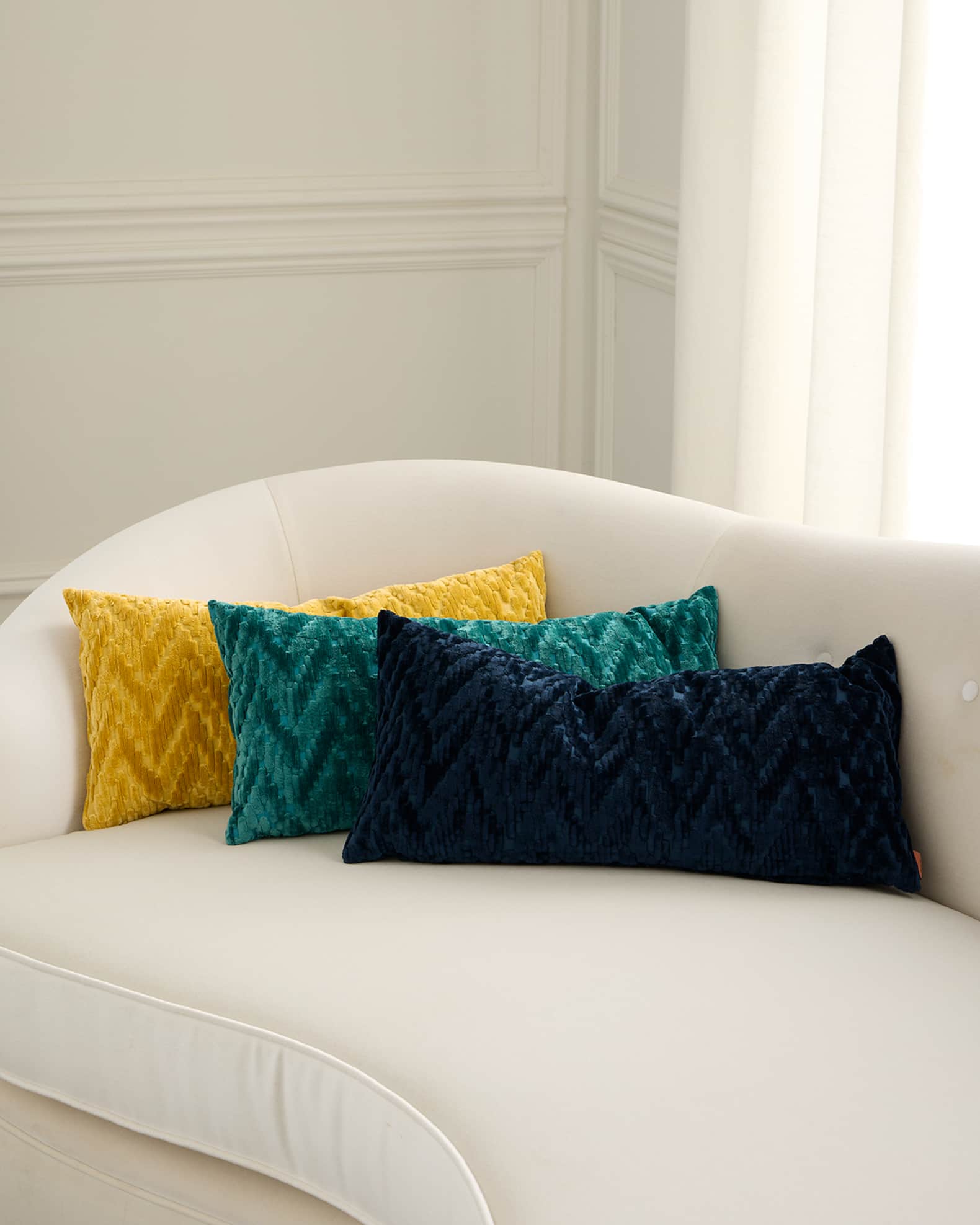 chevron cushion