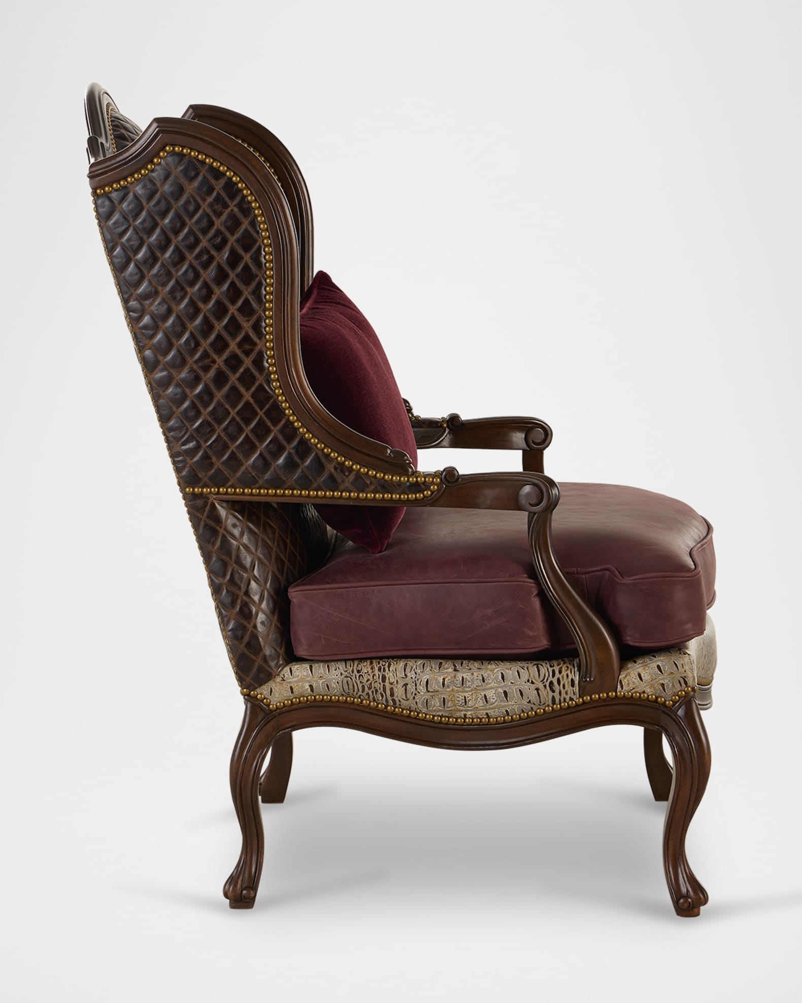 Massoud Jordan Wing Chair | Horchow