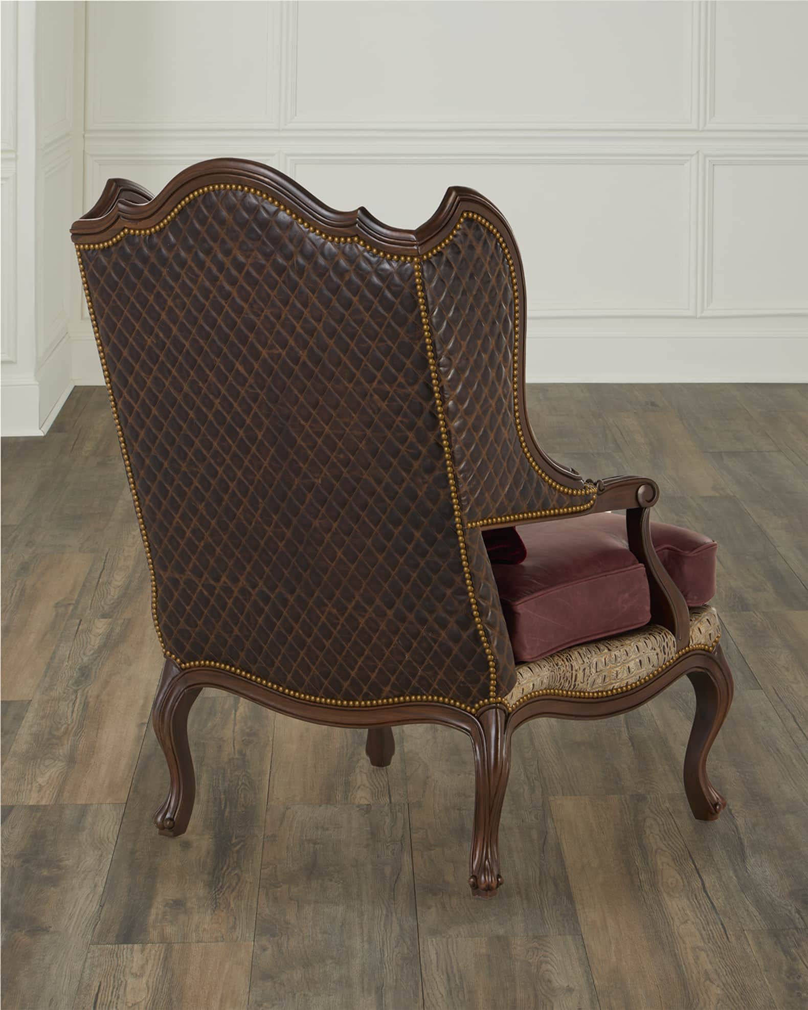 Massoud Jordan Wing Chair | Horchow