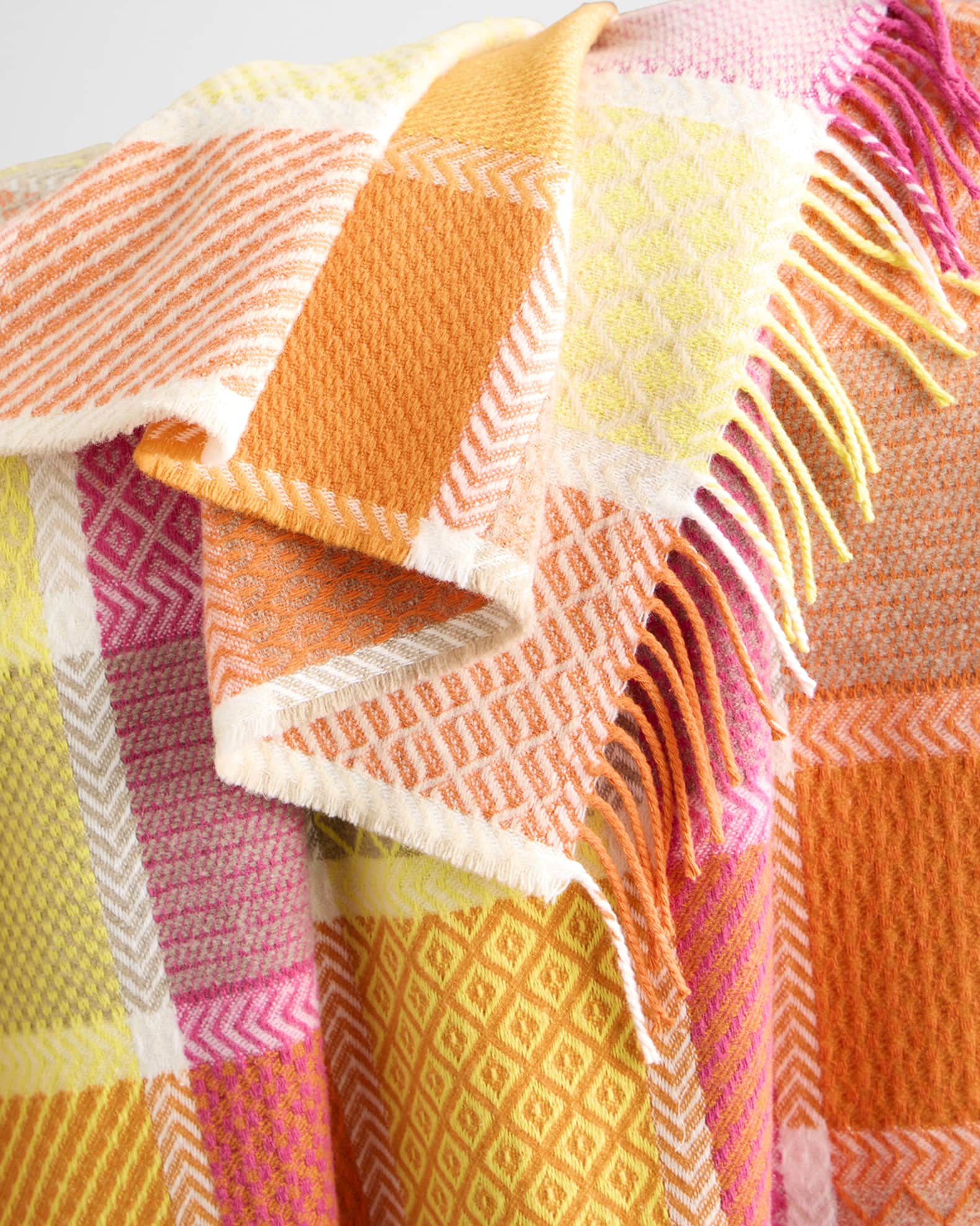 Designers Guild Golbourne Wool-Blend Throw, 51" x 75" | Horchow