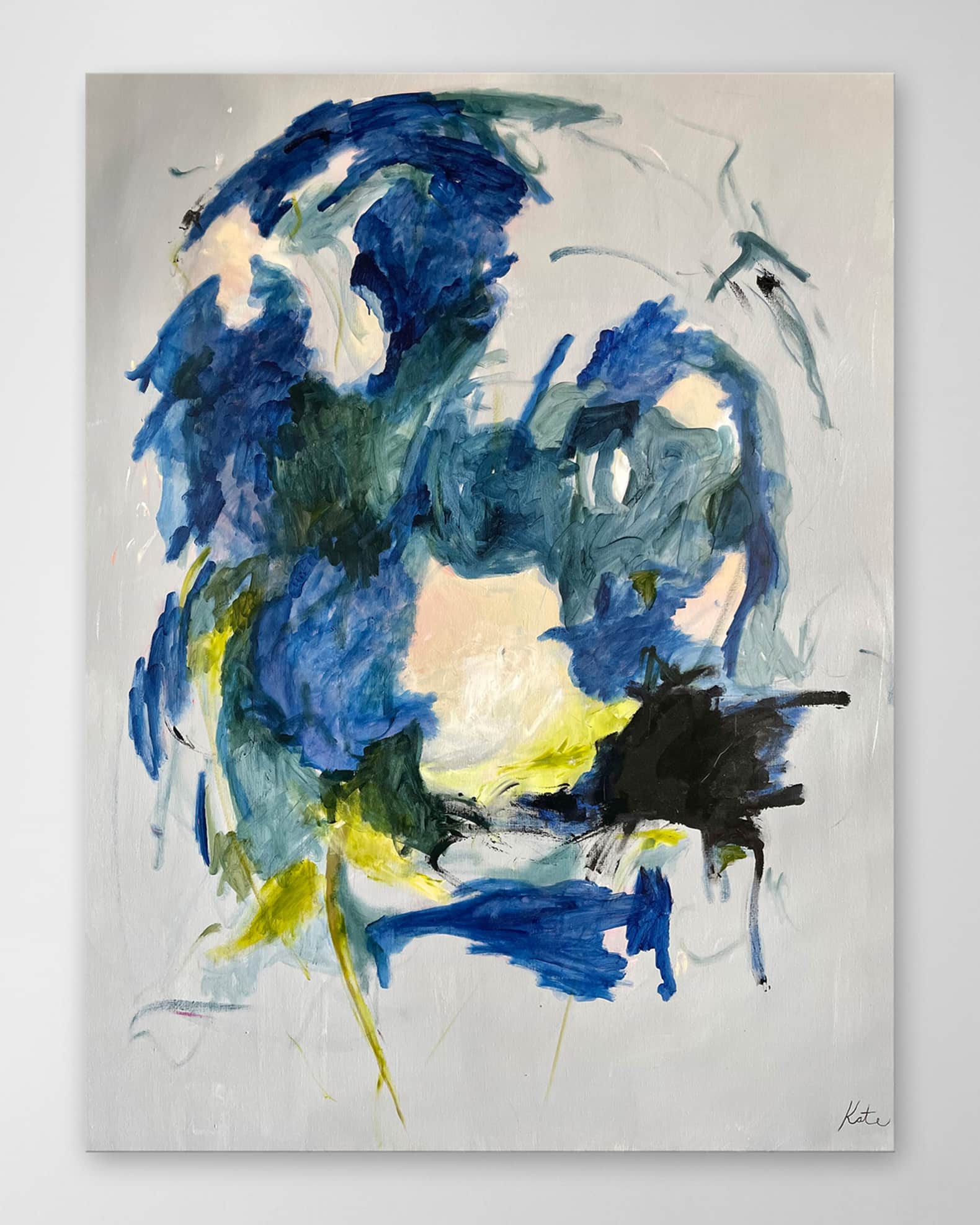 RFA Fine Art "Flora" Hand-Embellished Giclee by Kate Baldock | Horchow