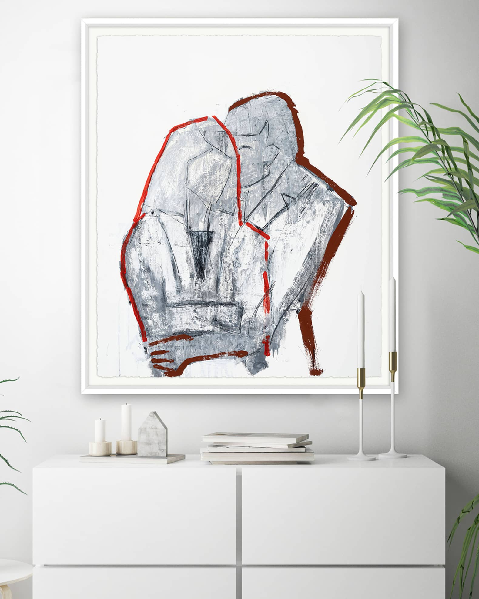 RFA Fine Art "Couple 1" Hand-Embellished Giclee by Robert Robinson ...