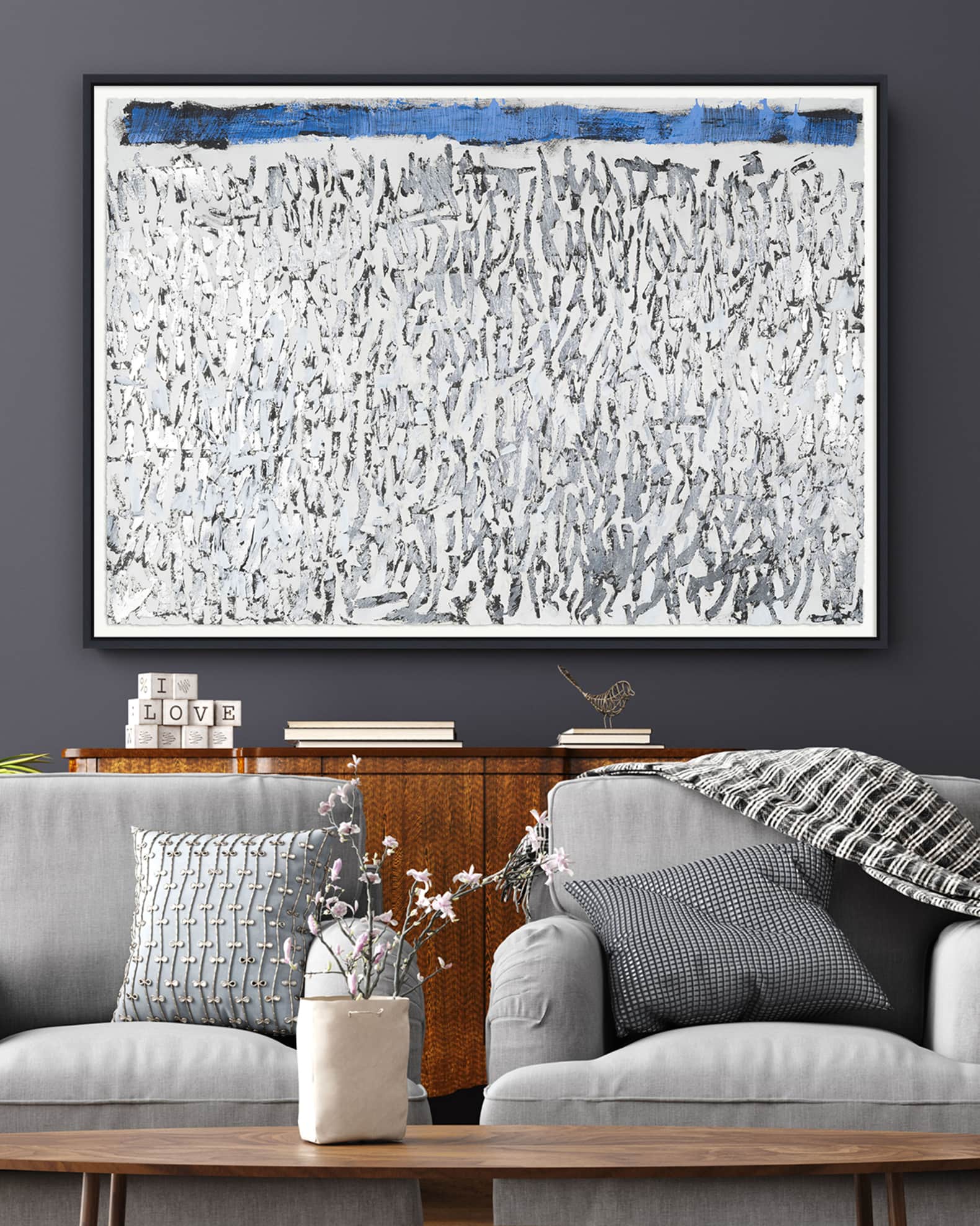 RFA Fine Art "Into the Blue" Hand-Embellished Giclee by Robert Robinson ...