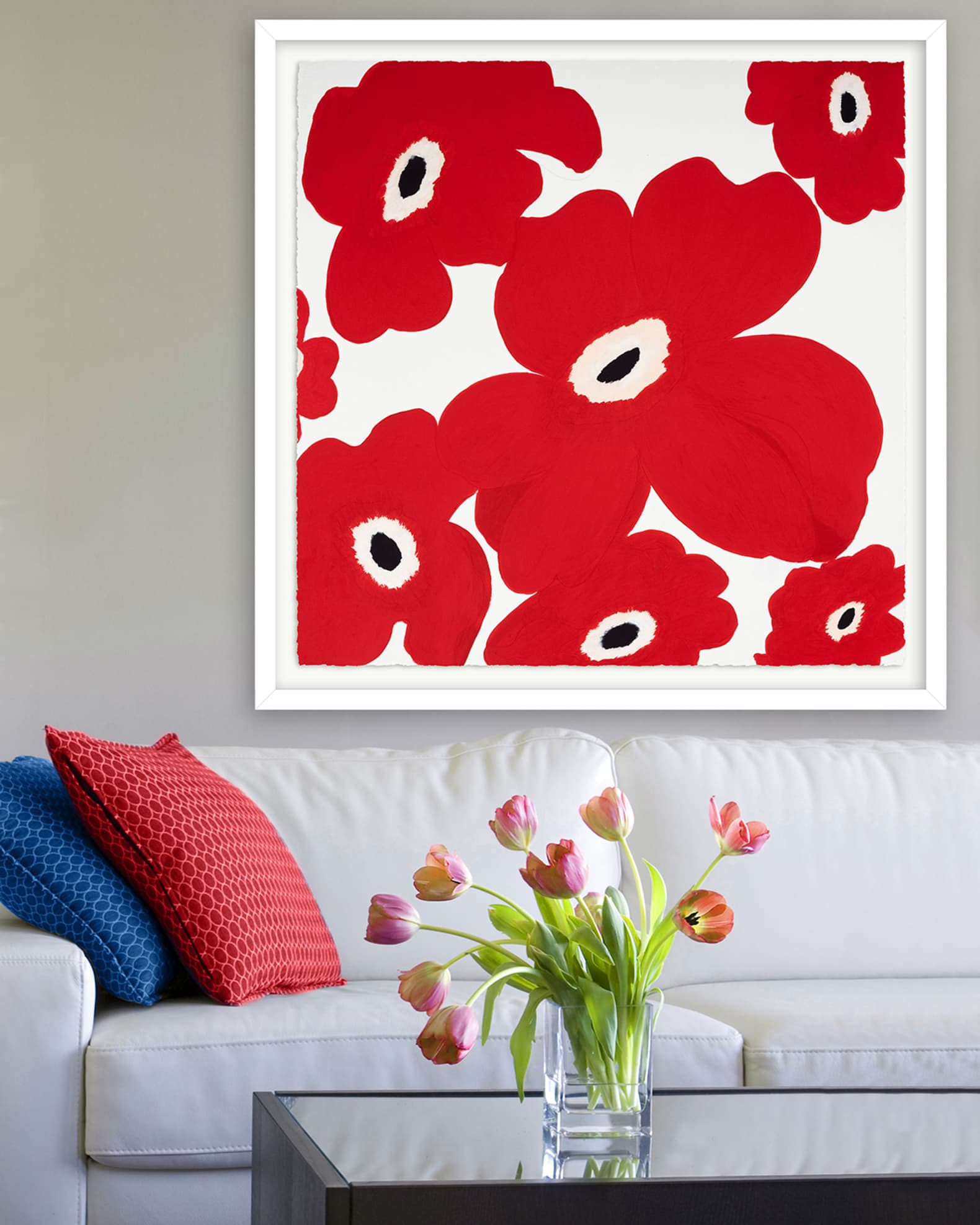 RFA Fine Art "Poppy Dreams Red" Hand-Embellished Giclee by H. Scott ...