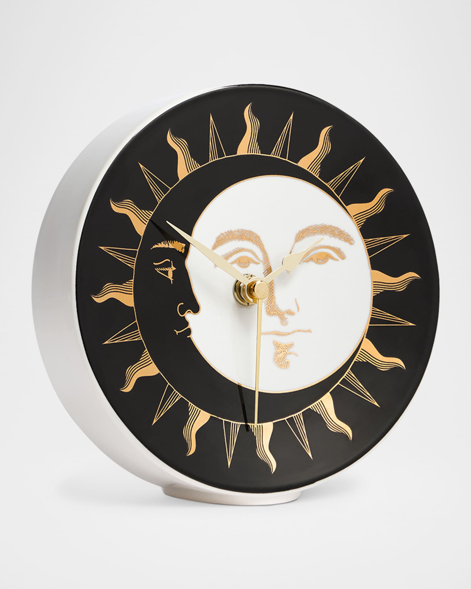 Fornasetti Giorno e Notte Table Clock | Horchow