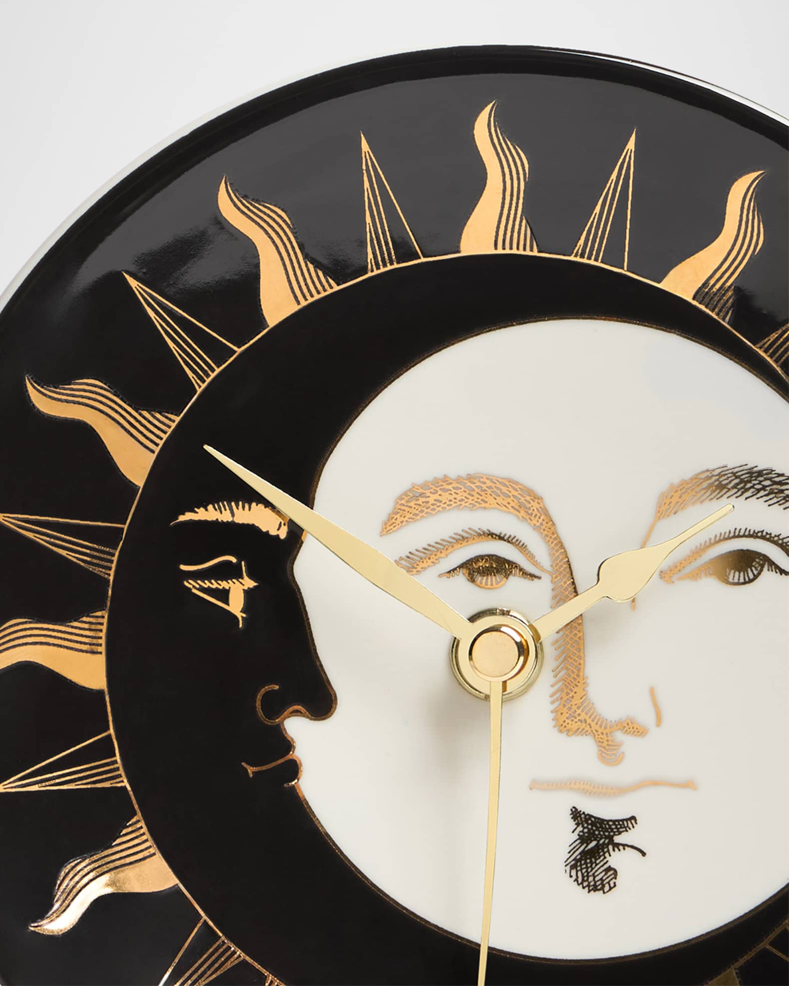 Fornasetti Giorno e Notte Table Clock | Horchow