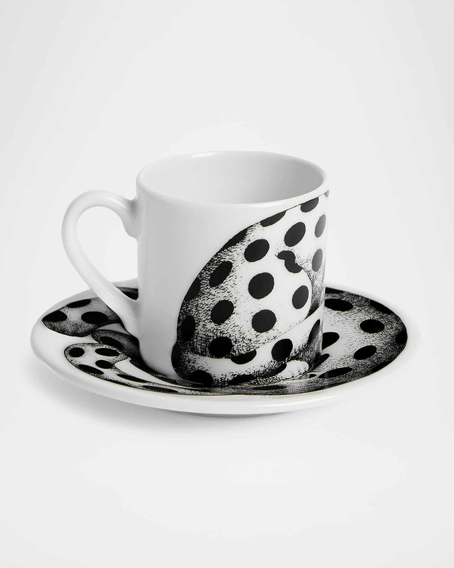 Fornasetti High Fidelity Polka Dot Coffee Mug | Horchow
