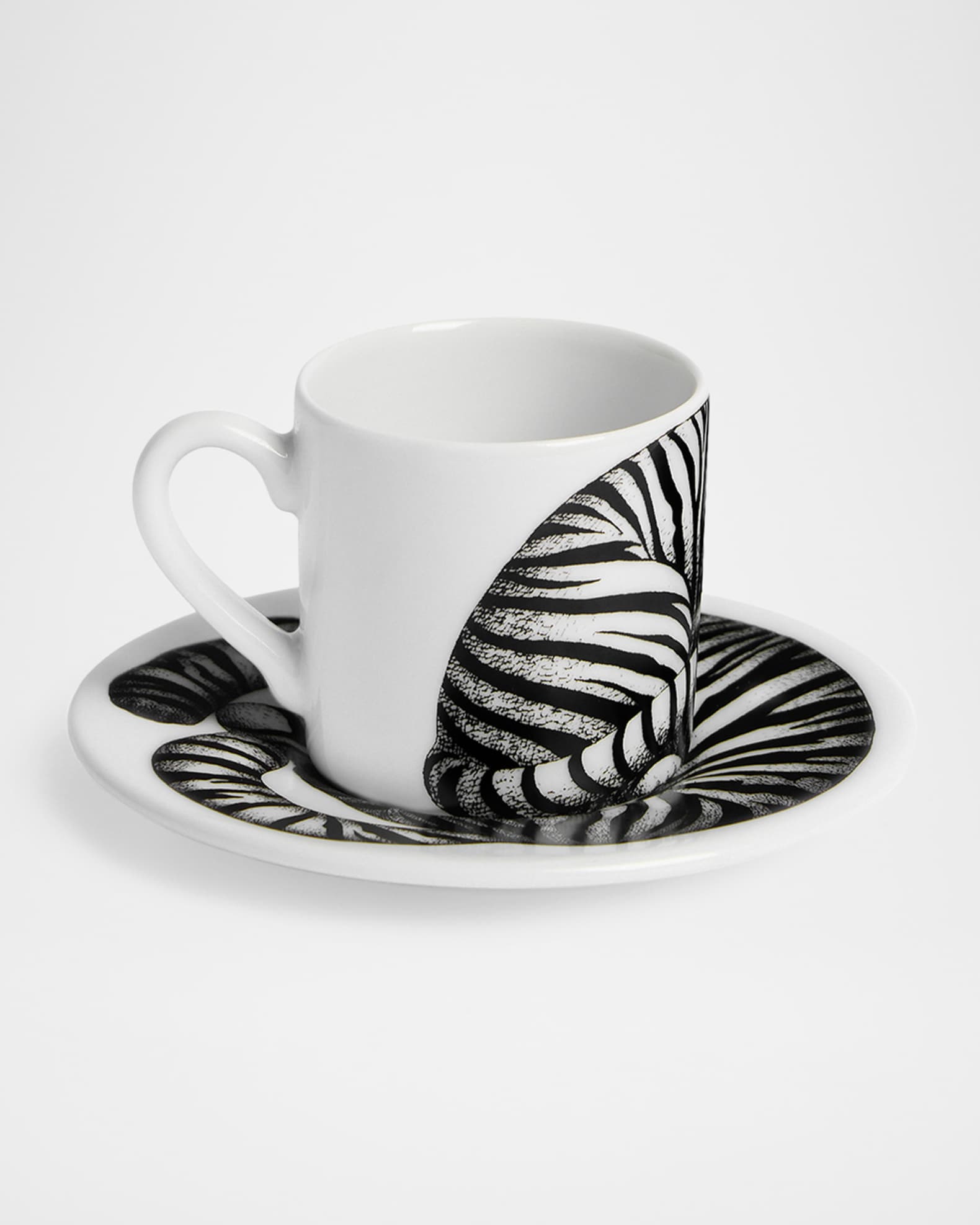 Fornasetti High Fidelity Tiger Print Coffee Mug | Horchow