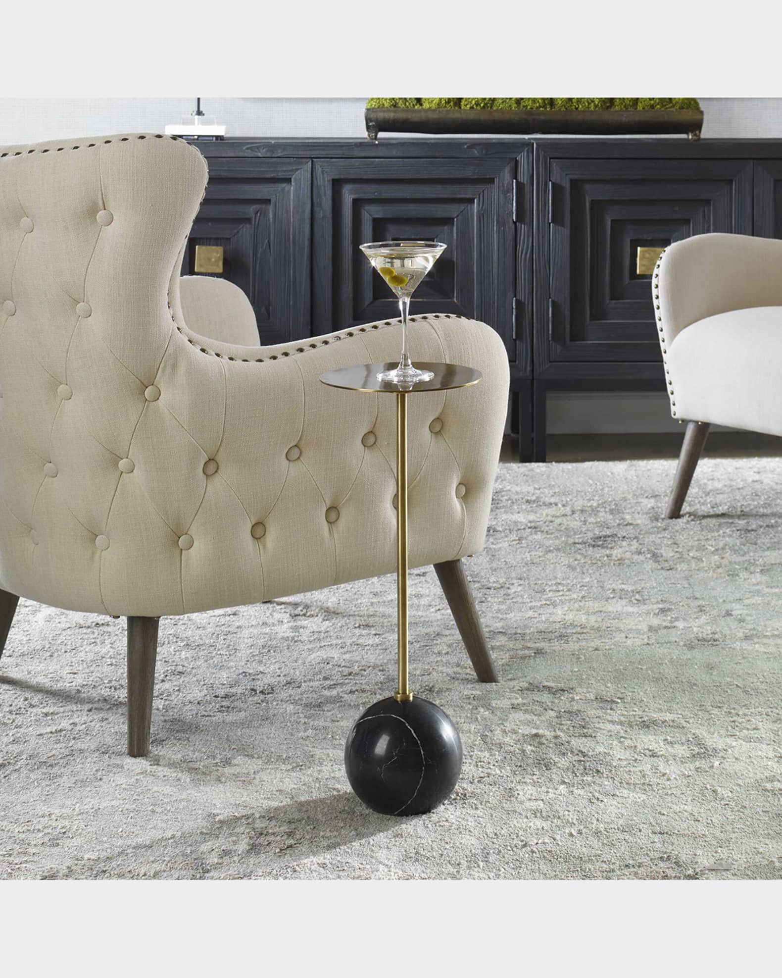 The Uttermost Co Gimlet Drink Table | Horchow