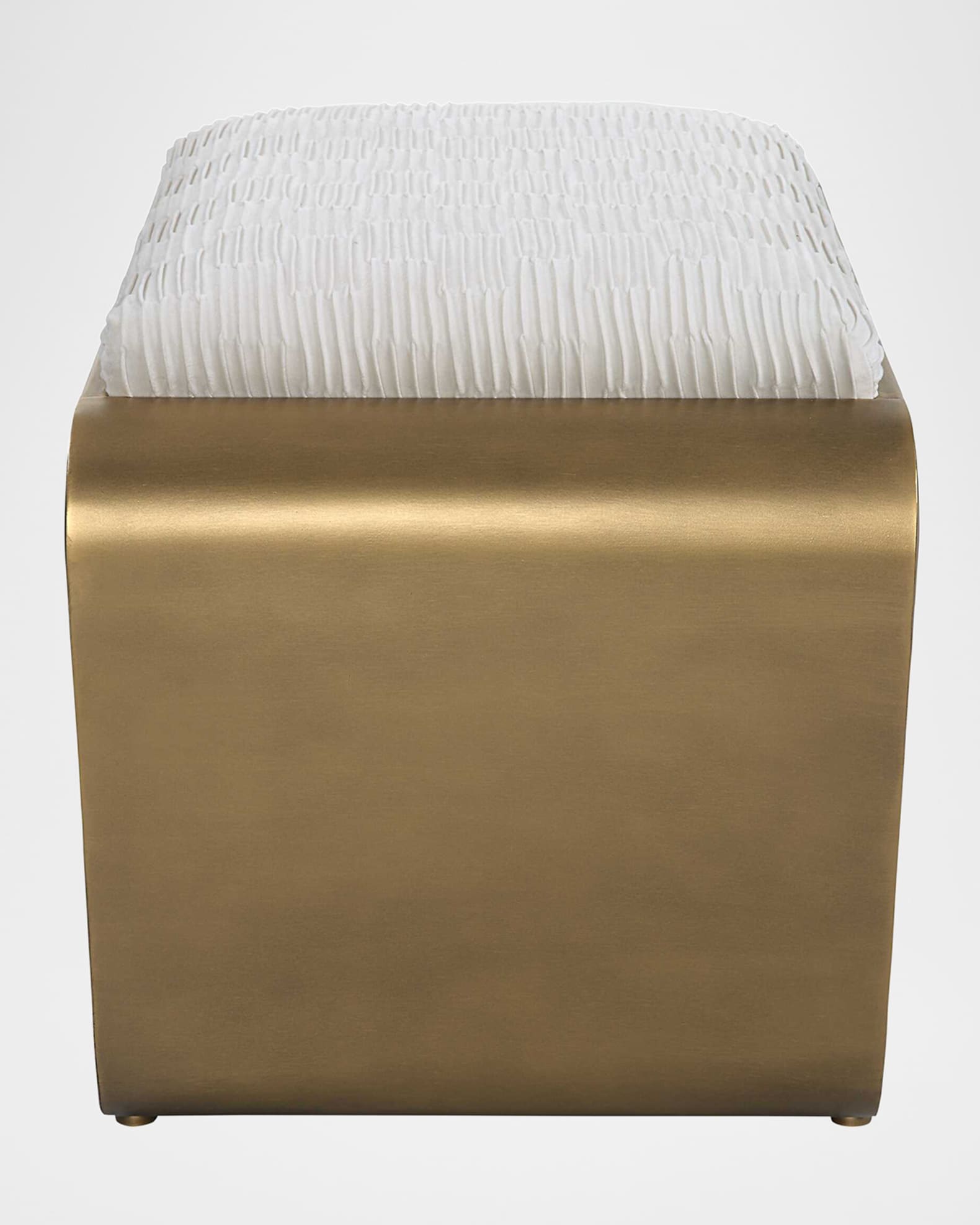 The Uttermost Co Hoop Pleated Bench | Horchow