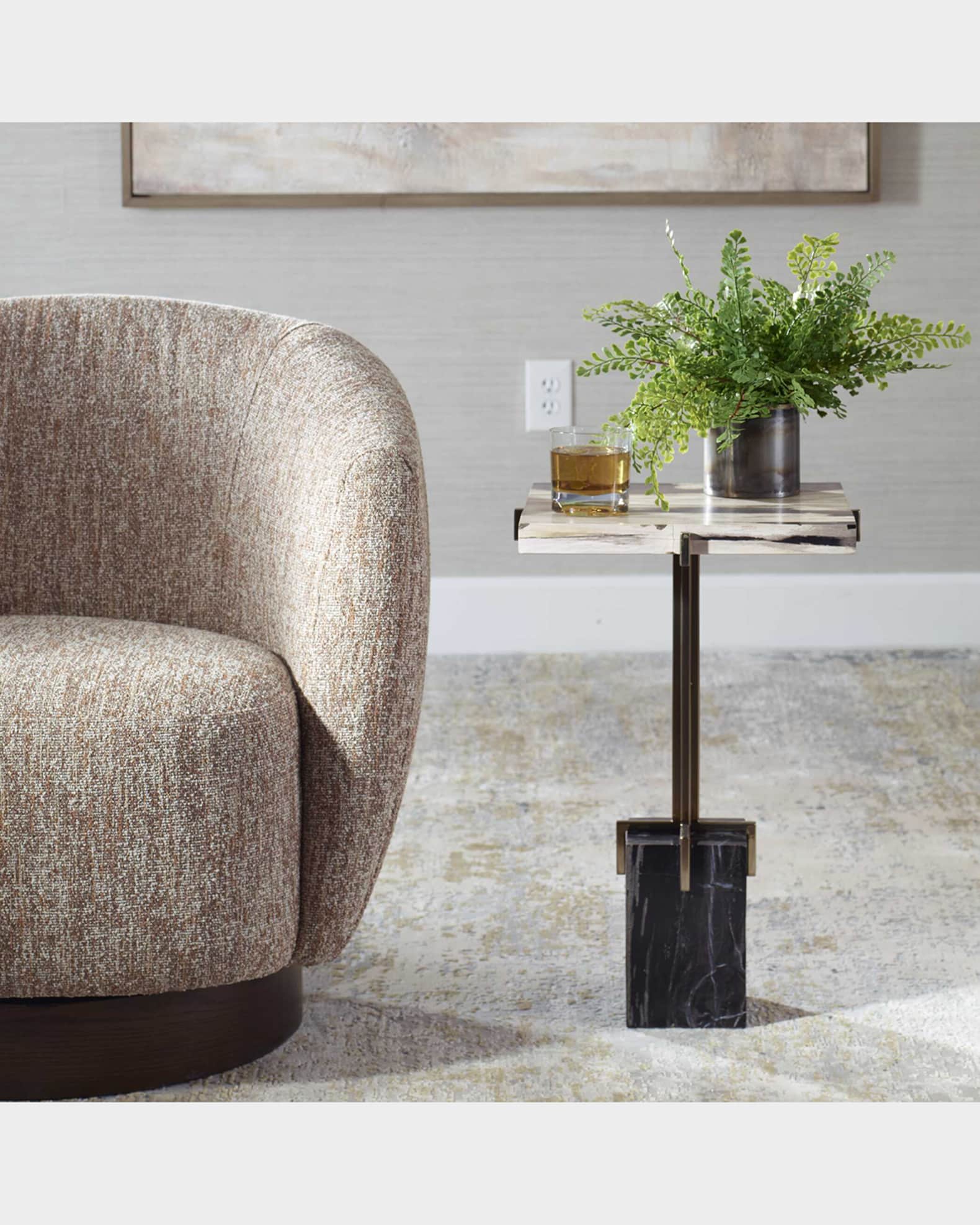 The Uttermost Co Rowman Accent Table | Horchow