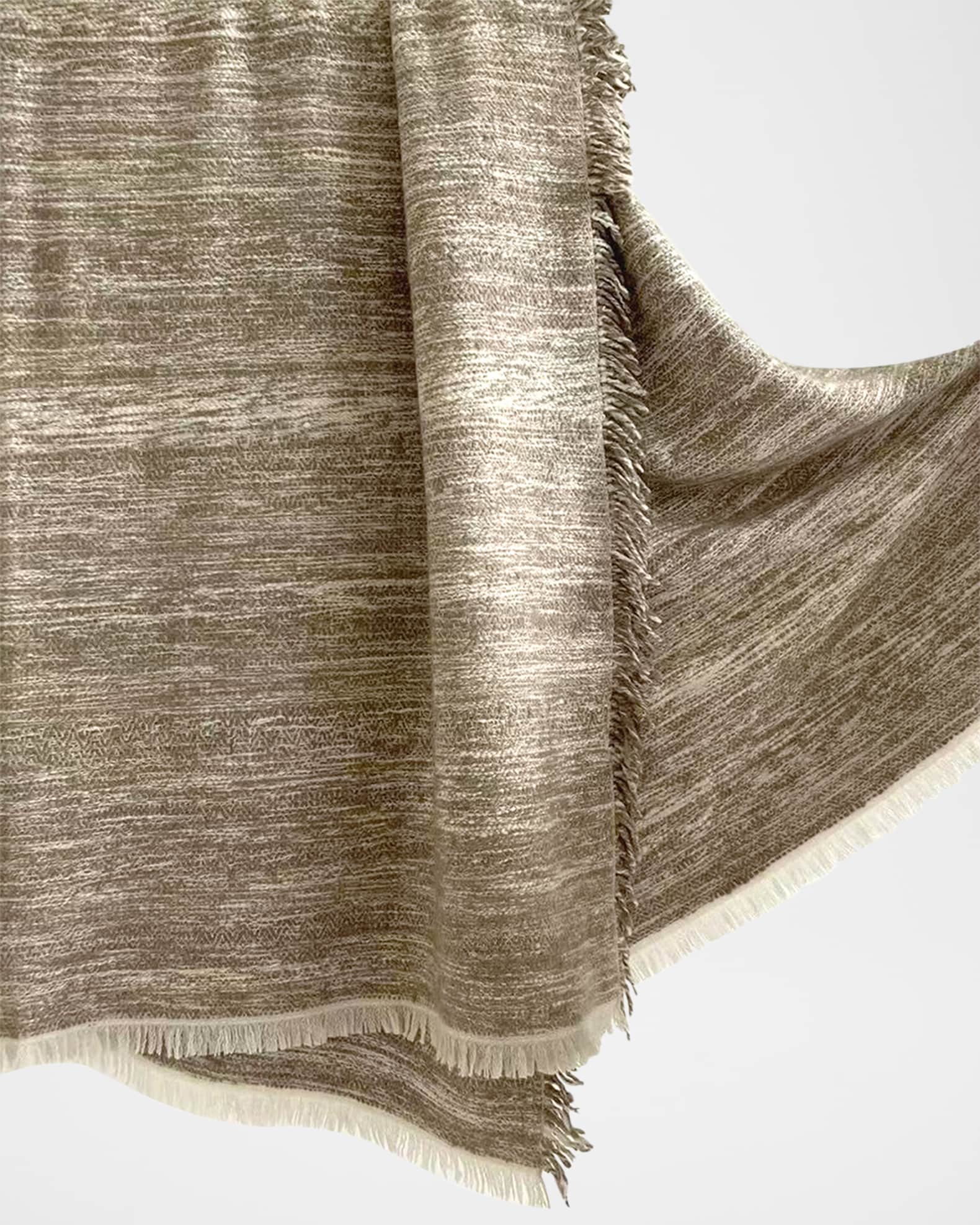 Sand River Tibetan Pulu Cashmere Throw | Horchow