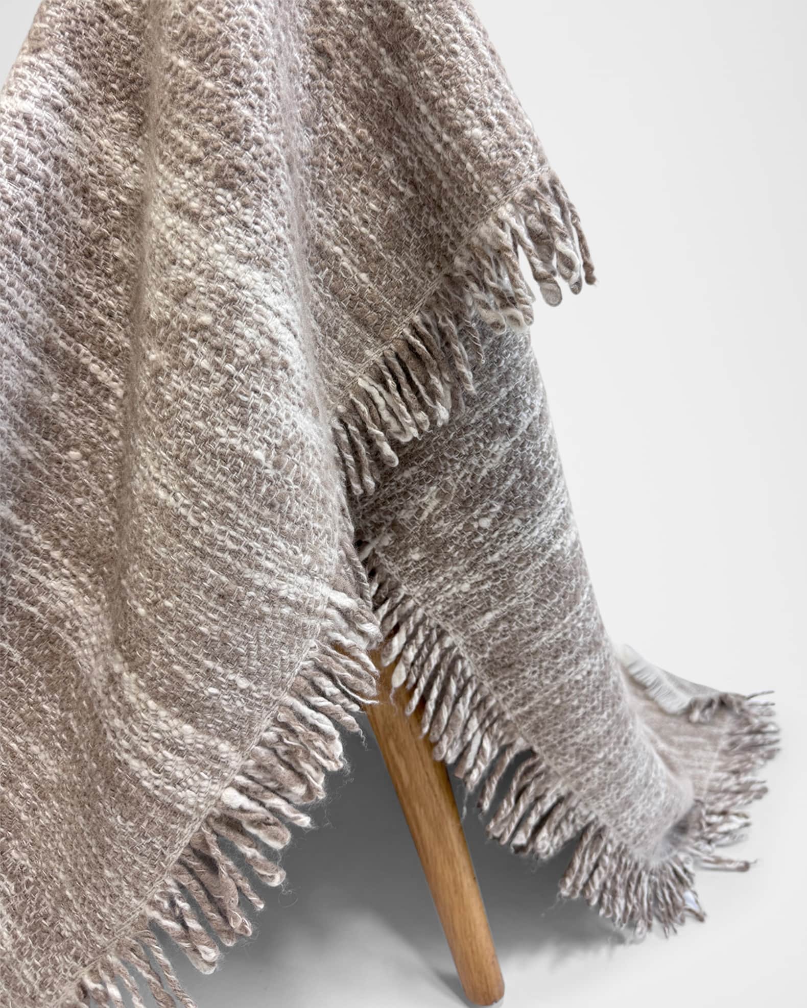 Sand River Tibetan Pulu Cashmere Throw | Horchow