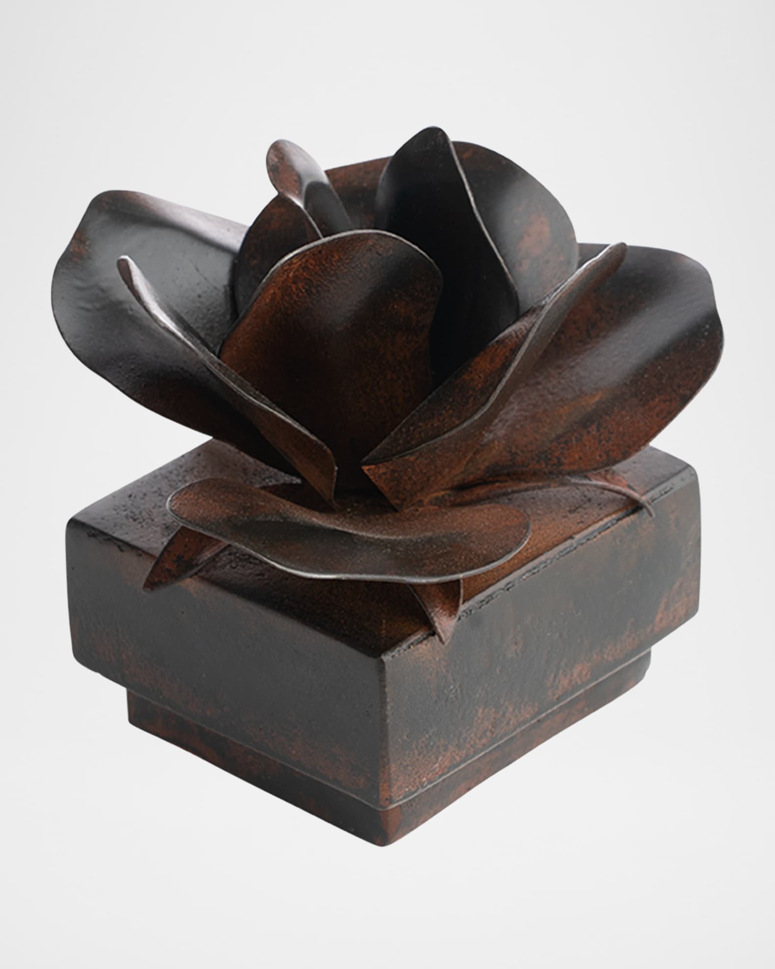 Jan Barboglio Rosa Cast Iron Box | Horchow