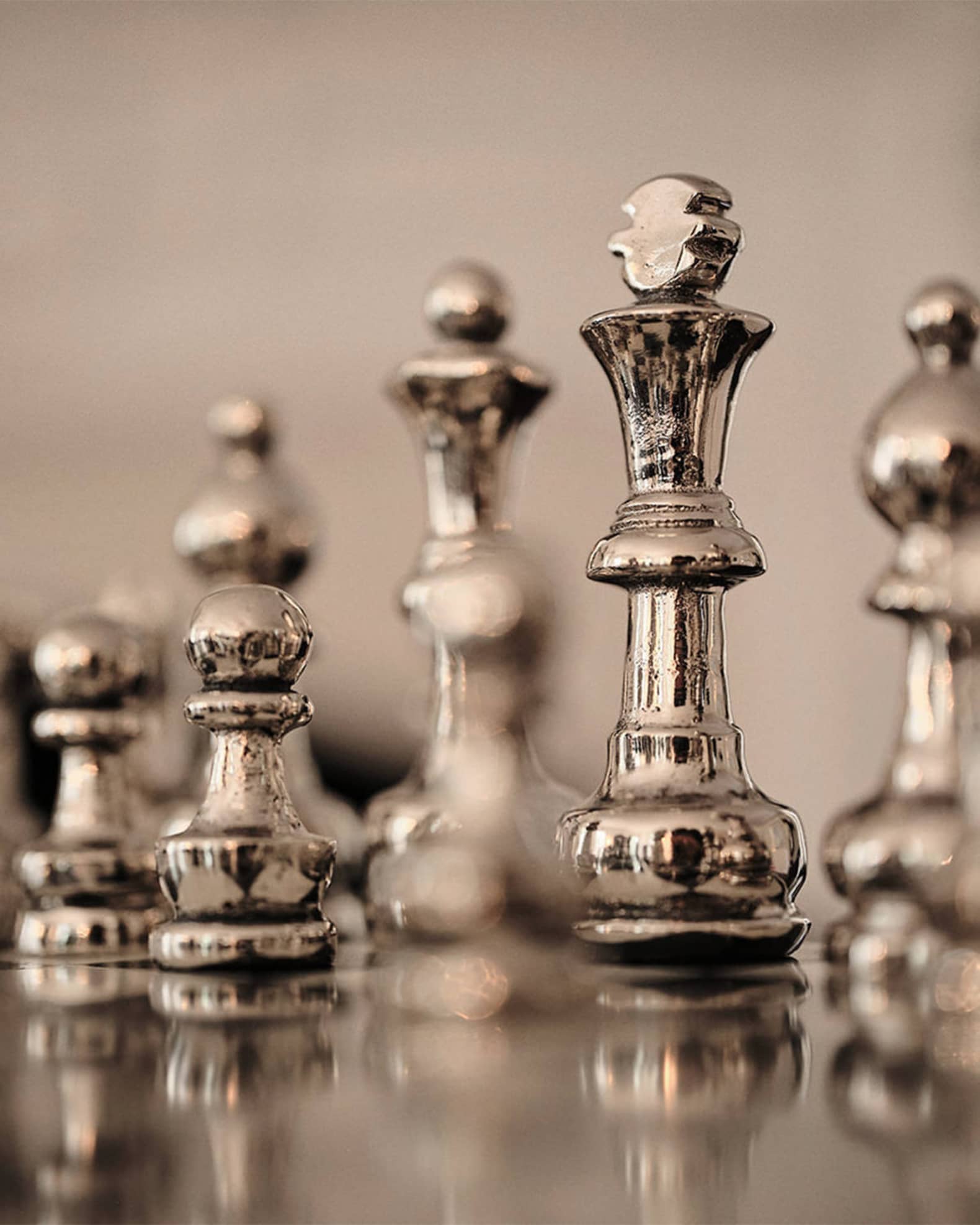 Jan Barboglio Checkmate Chess Set | Horchow