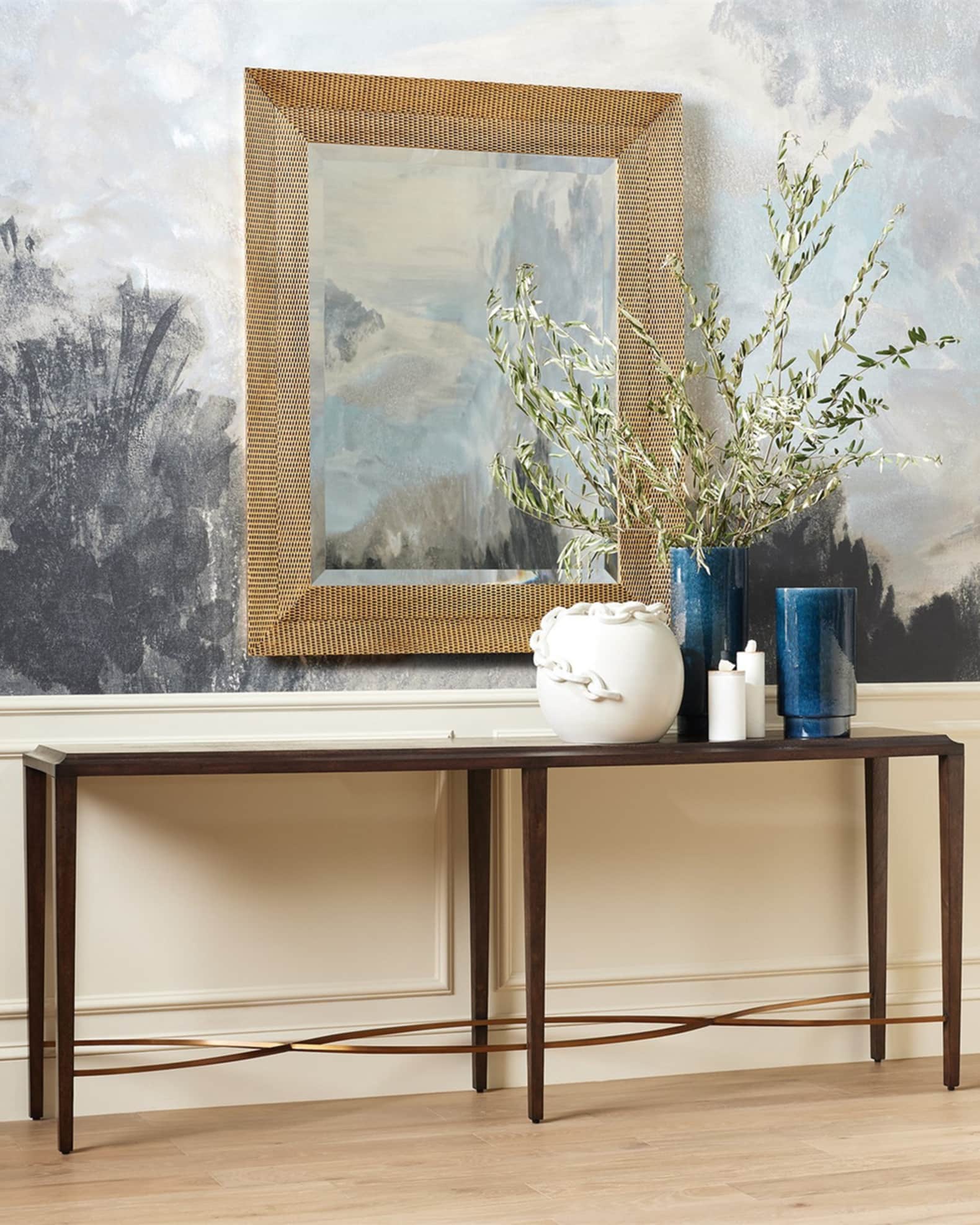 Global Views Twisted Rail Console Table | Horchow