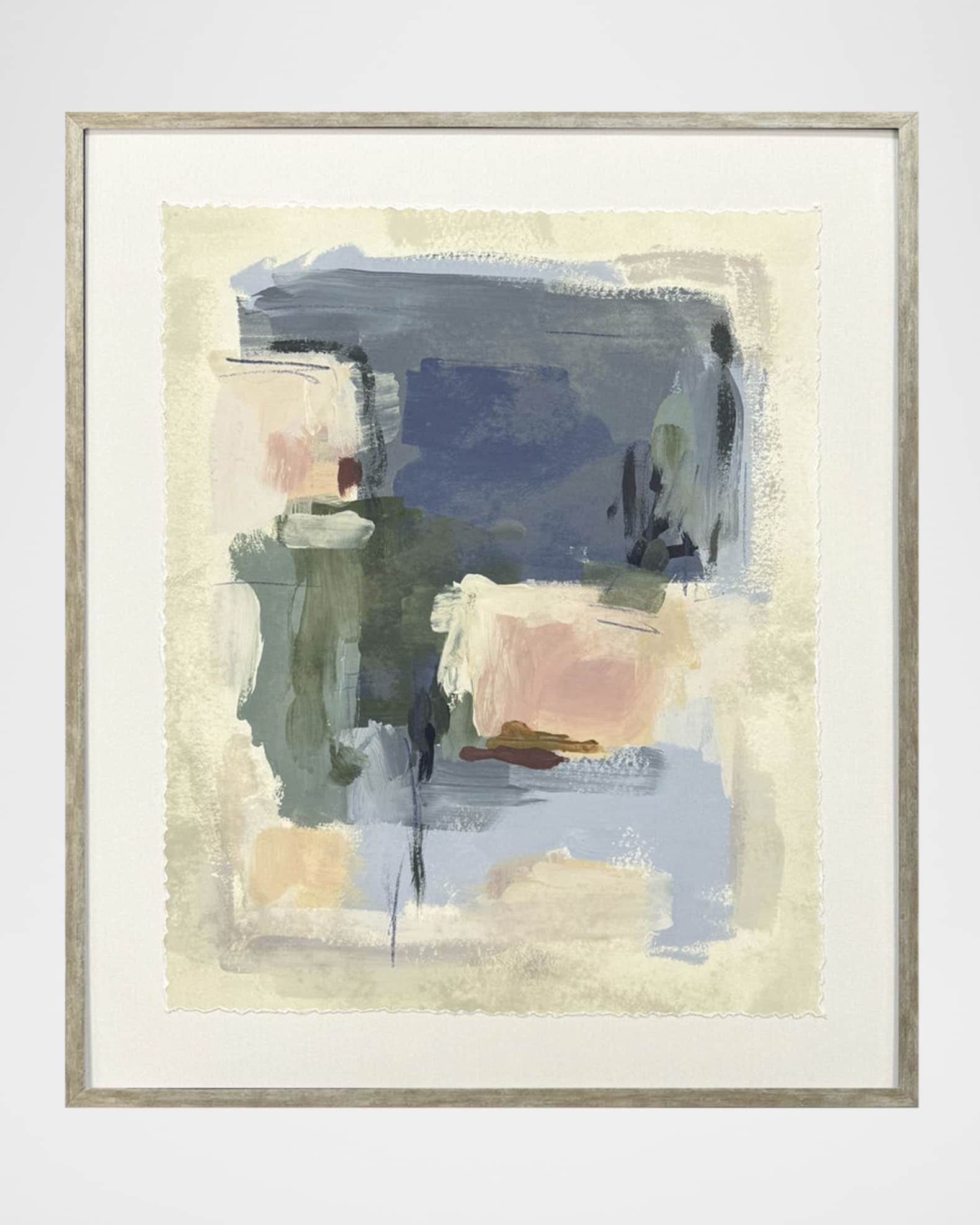 Paragon Decors "Palette Map I" Framed Giclees by June Erica Vess, Set ...