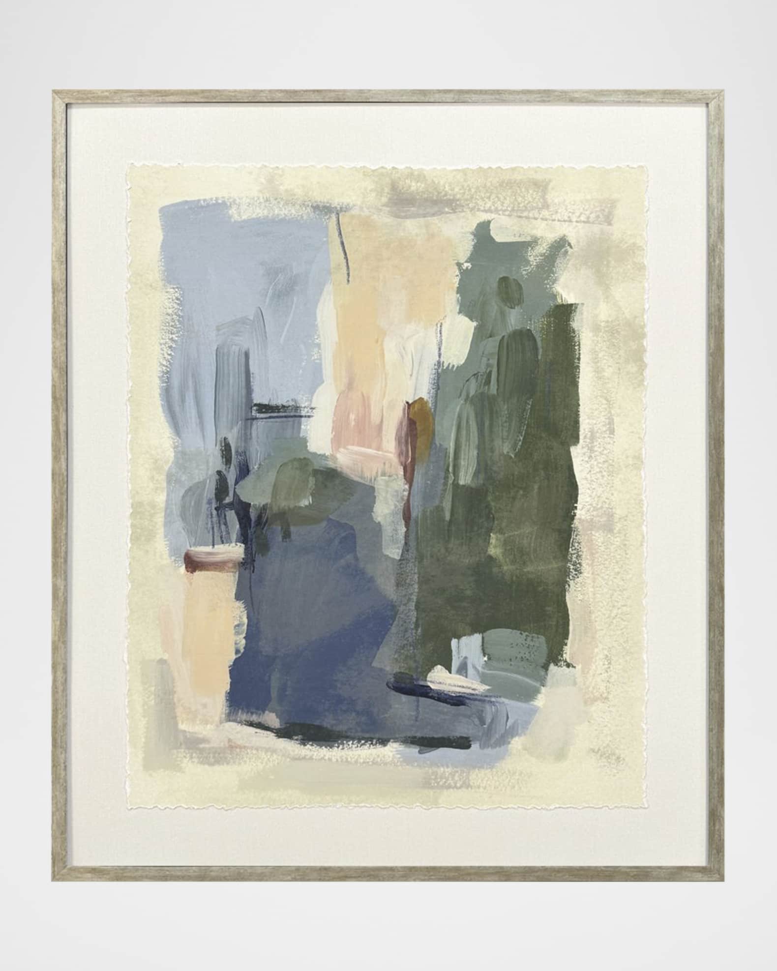 Paragon Decors "Palette Map I" Framed Giclees by June Erica Vess, Set ...