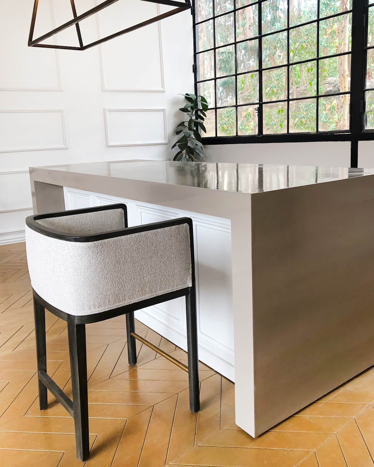 Peninsula Home Collection Harris 25" Counter Stool | Horchow