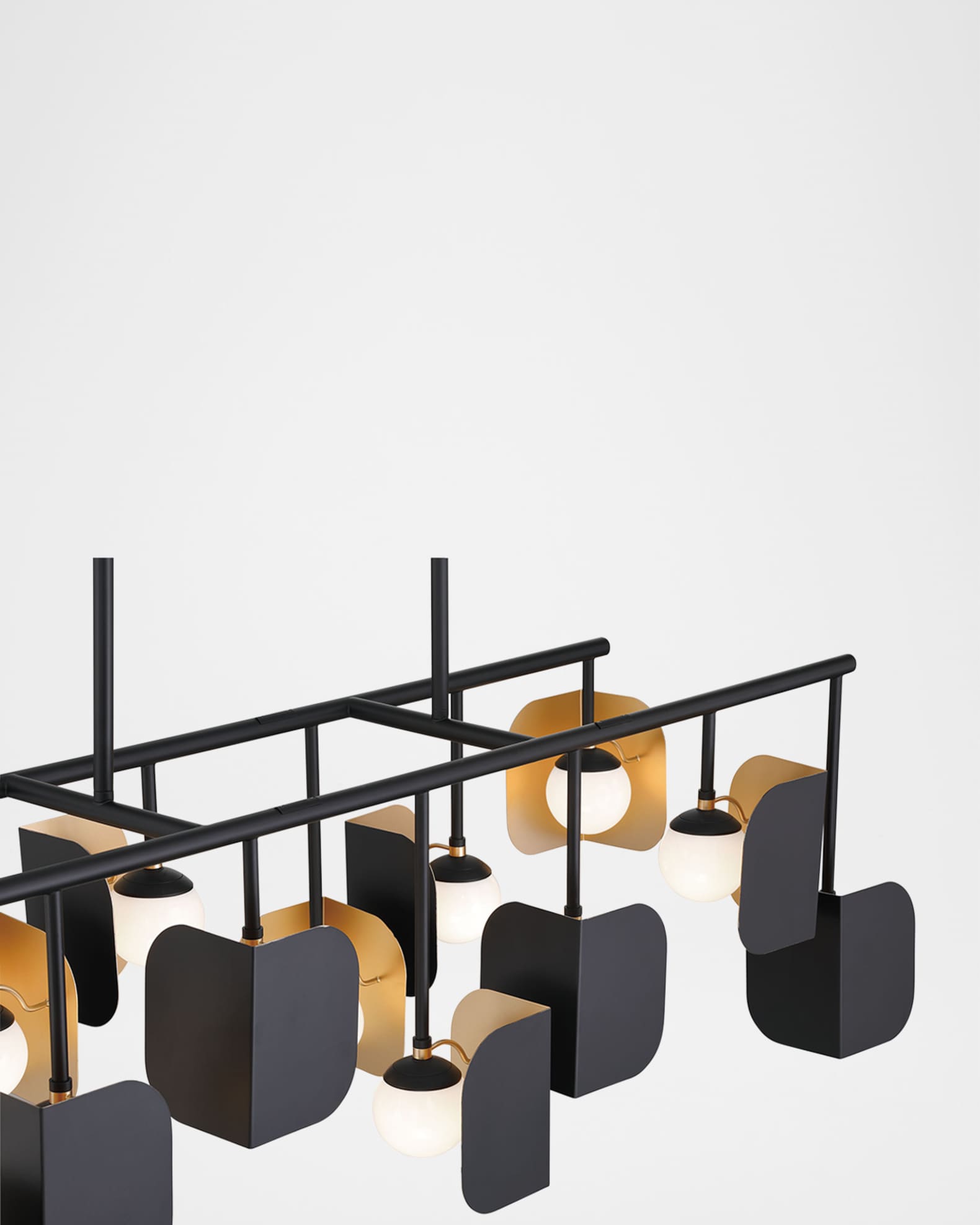 Eurofase Cornice 60" 14-Light LED Linear Chandelier | Horchow