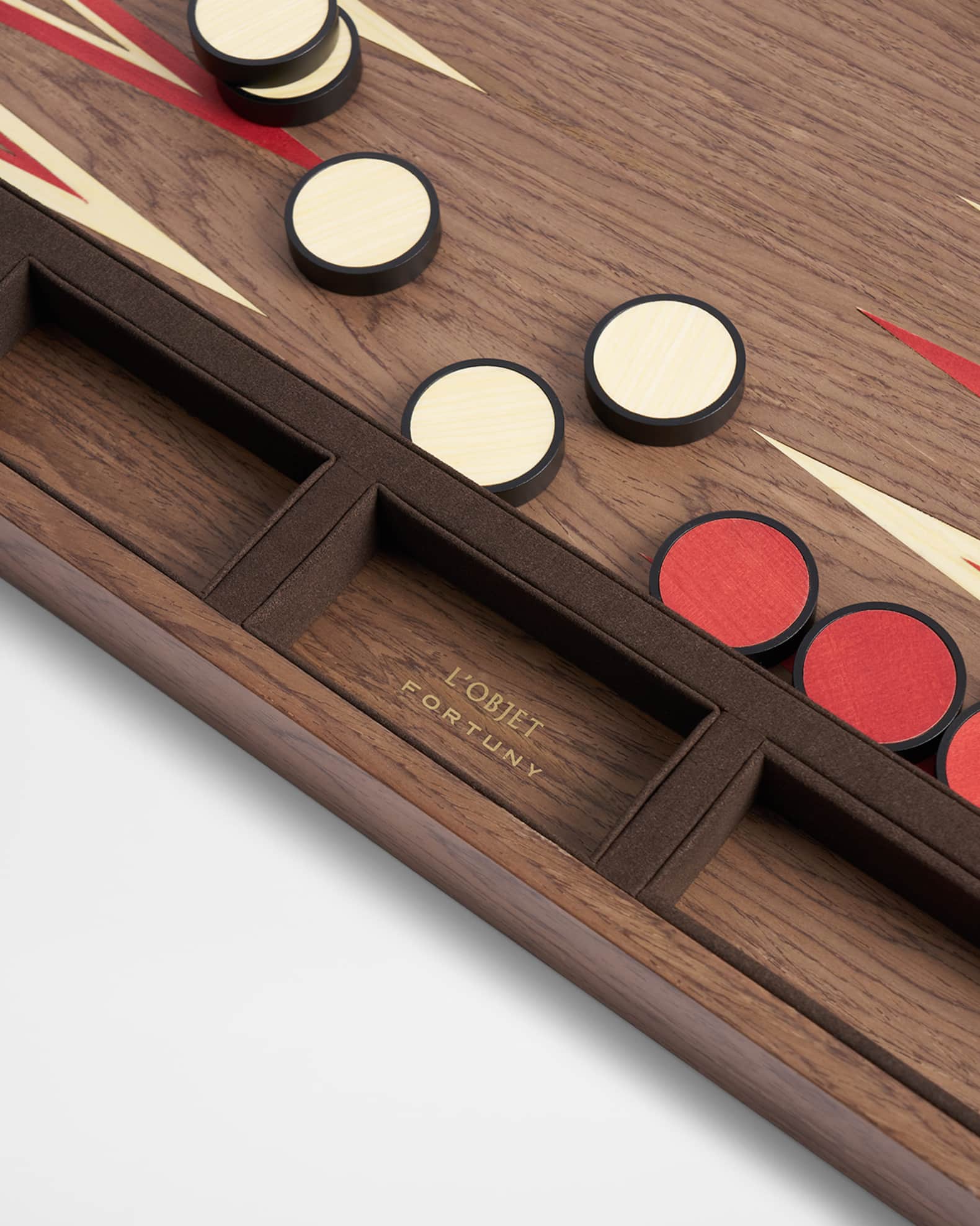 L'Objet Fortuny Backgammon Set | Horchow